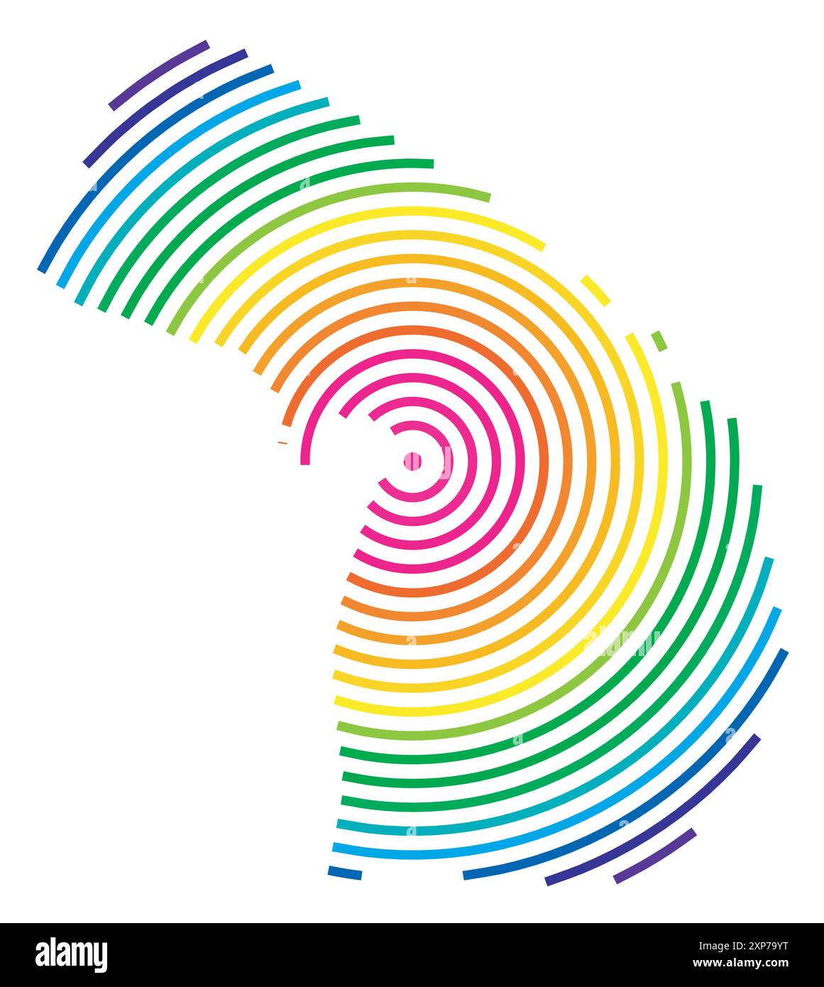 Symbol Map of the State Michigan (United States of America). Abstract ...