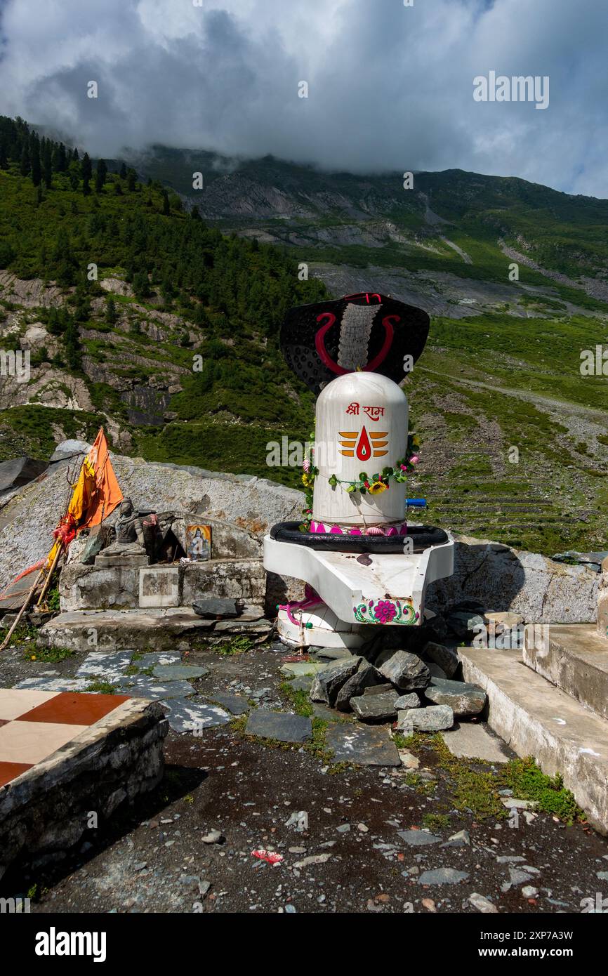 Mani mahesh kailash yatra hi-res stock photography and images - Alamy