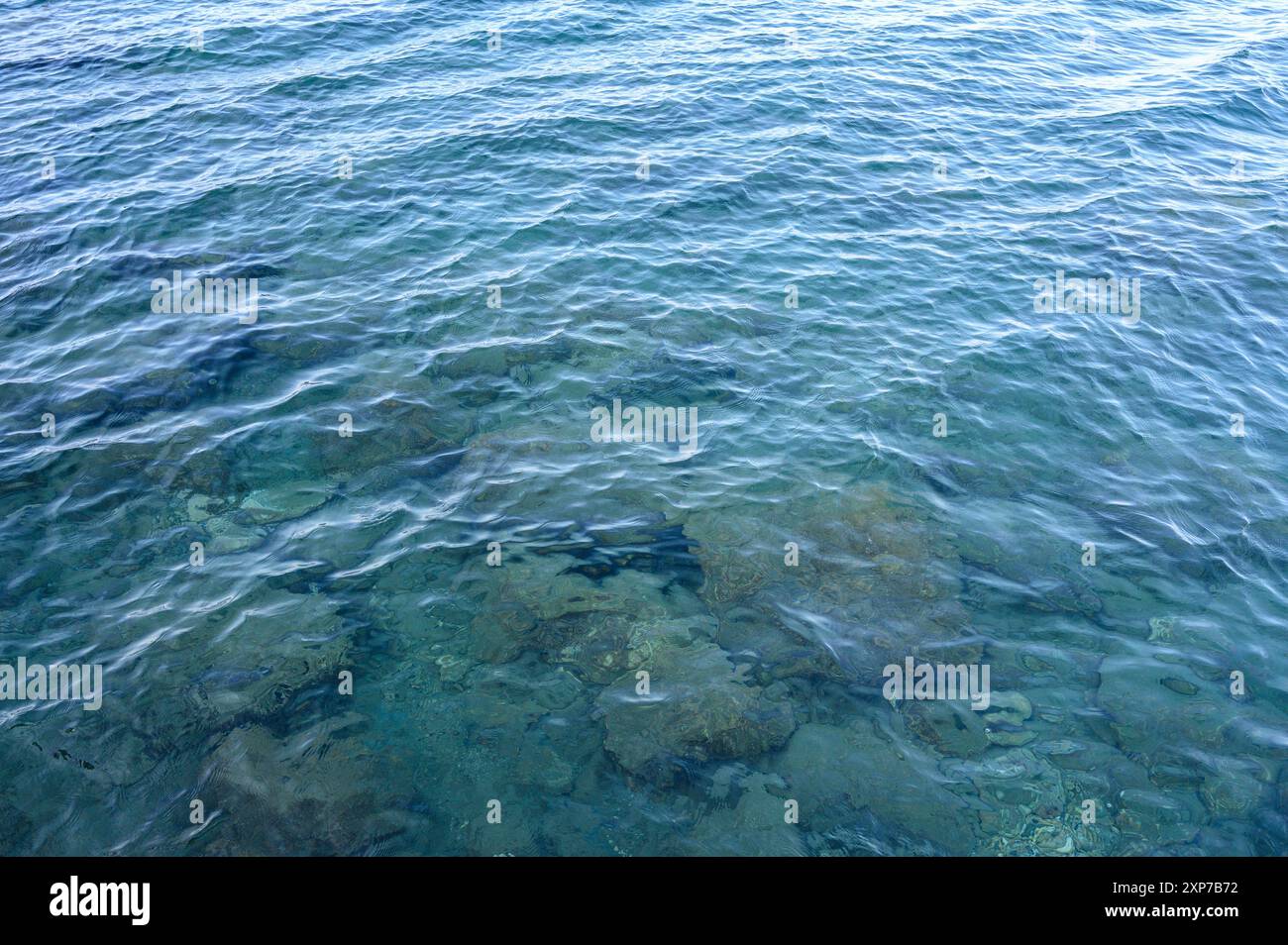 Top view of blue water. Water splashed use for background Stock Photo ...