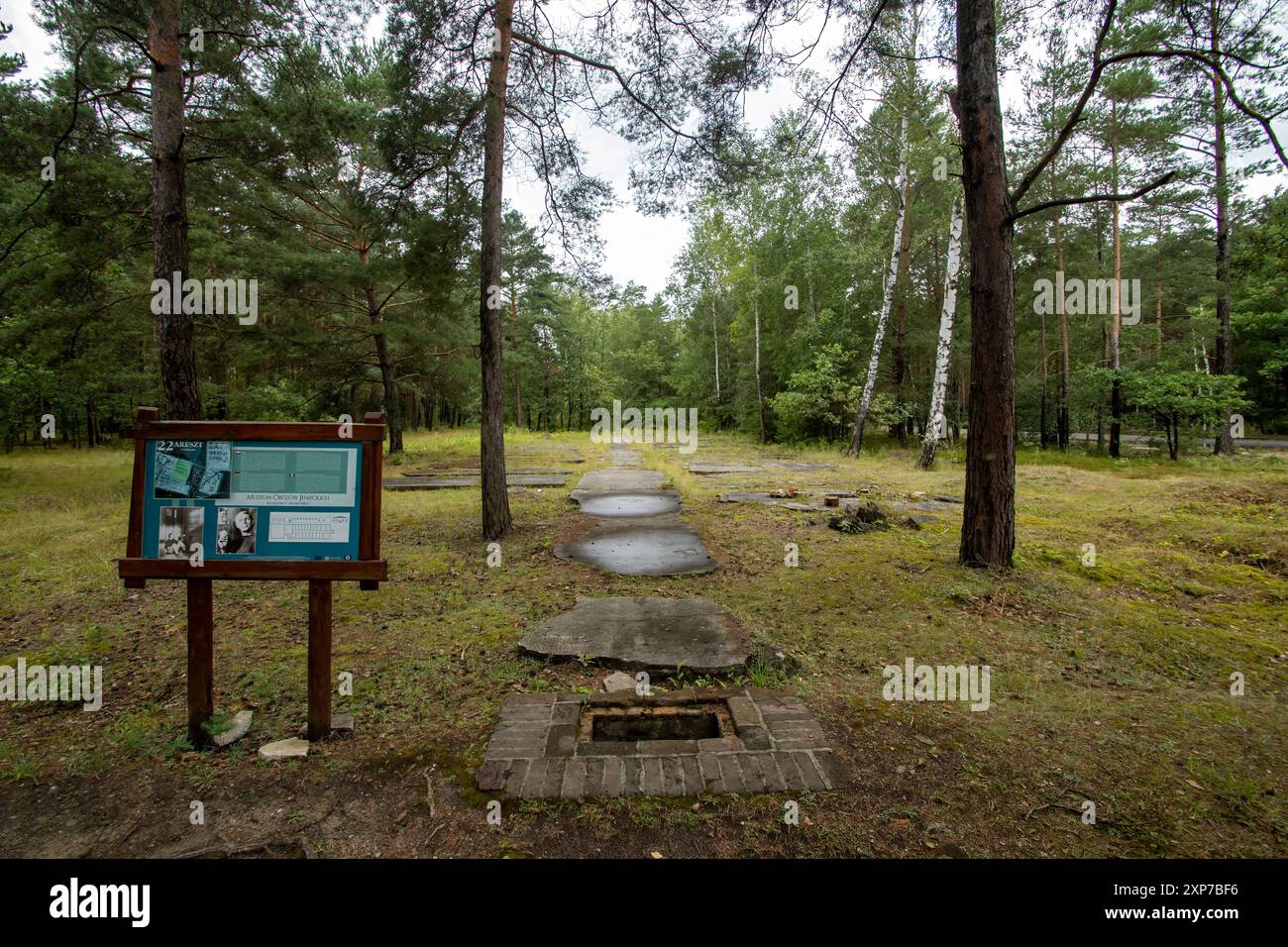 The location of "Harry" tunnel at Stalag Luft III during WWII in Zagan ...