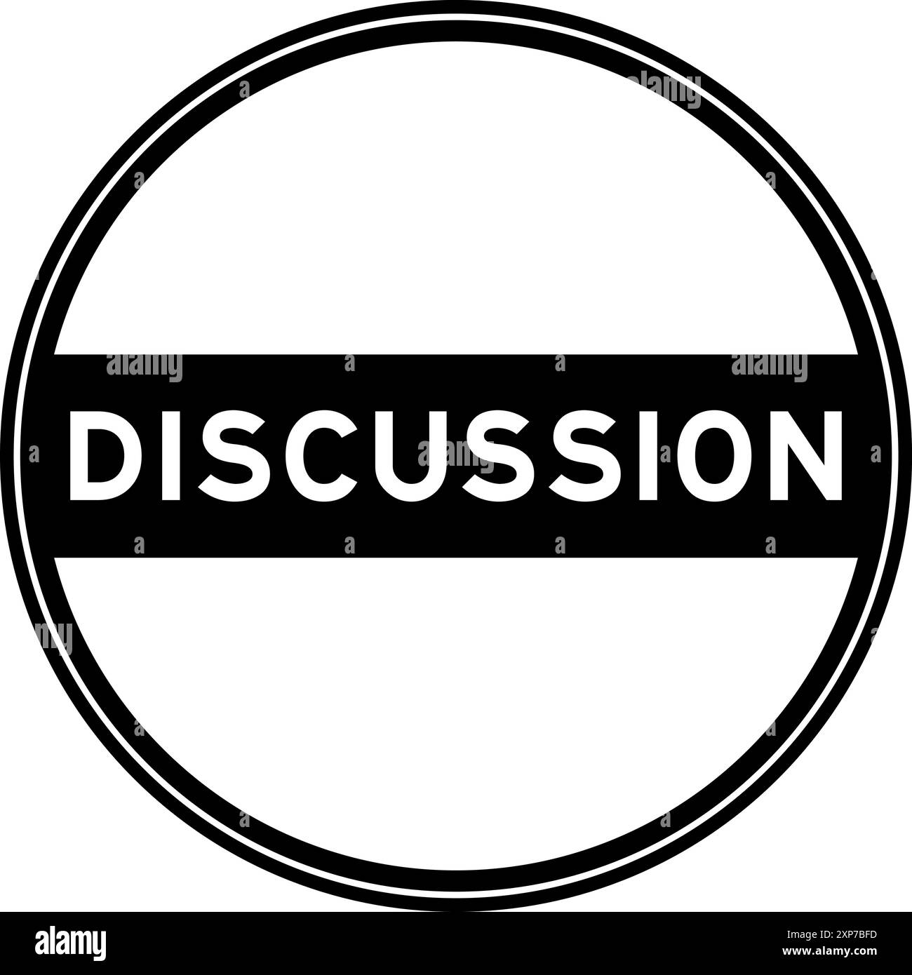 Sticker with question discussion talking hi-res stock photography and ...