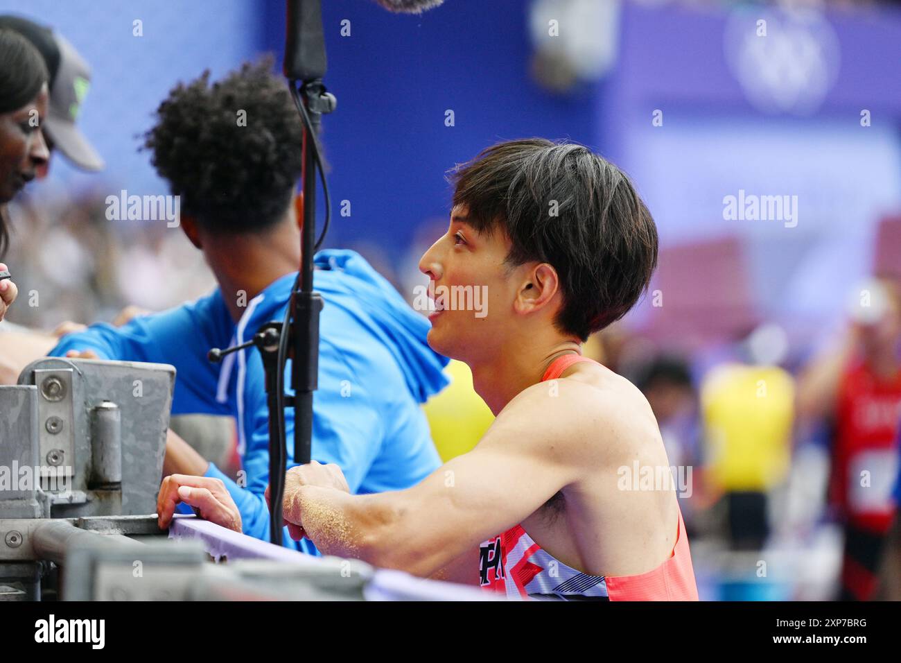 Saint-Denis, France. Credit: MATSUO. 4th Aug, 2024. Yuki Hashioka (JPN ...