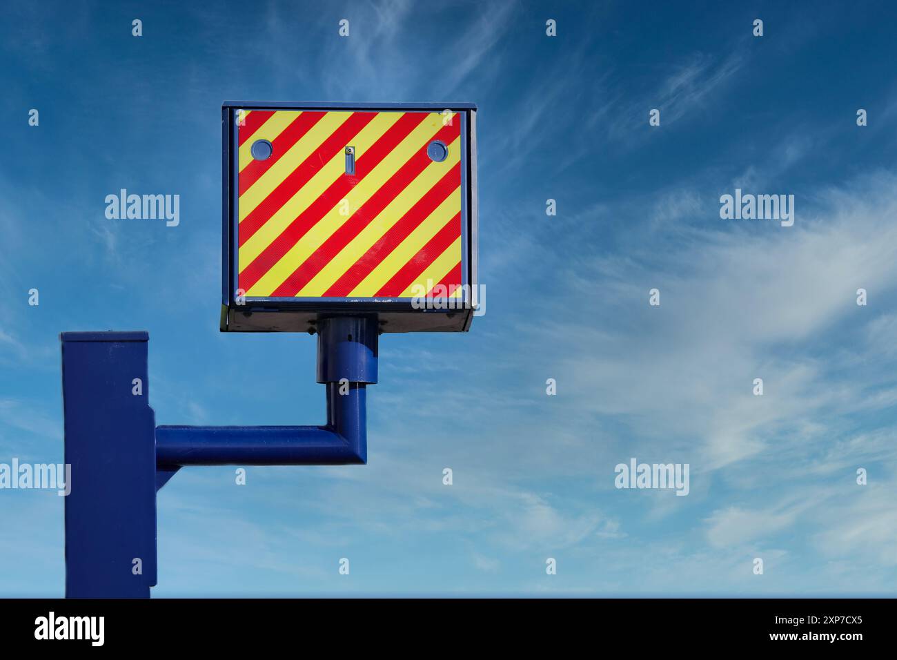 Road safety speed camera to reduce accidents Stock Photo - Alamy