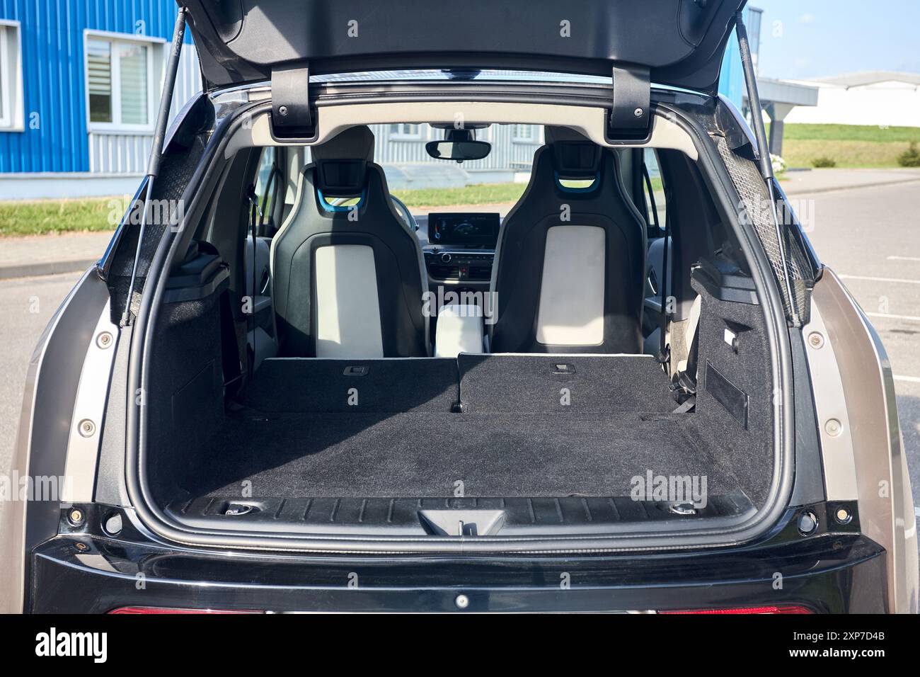 Berlin, Germany - May, 4 2024: BMW i3 Range Extender REx 2015 electric ...