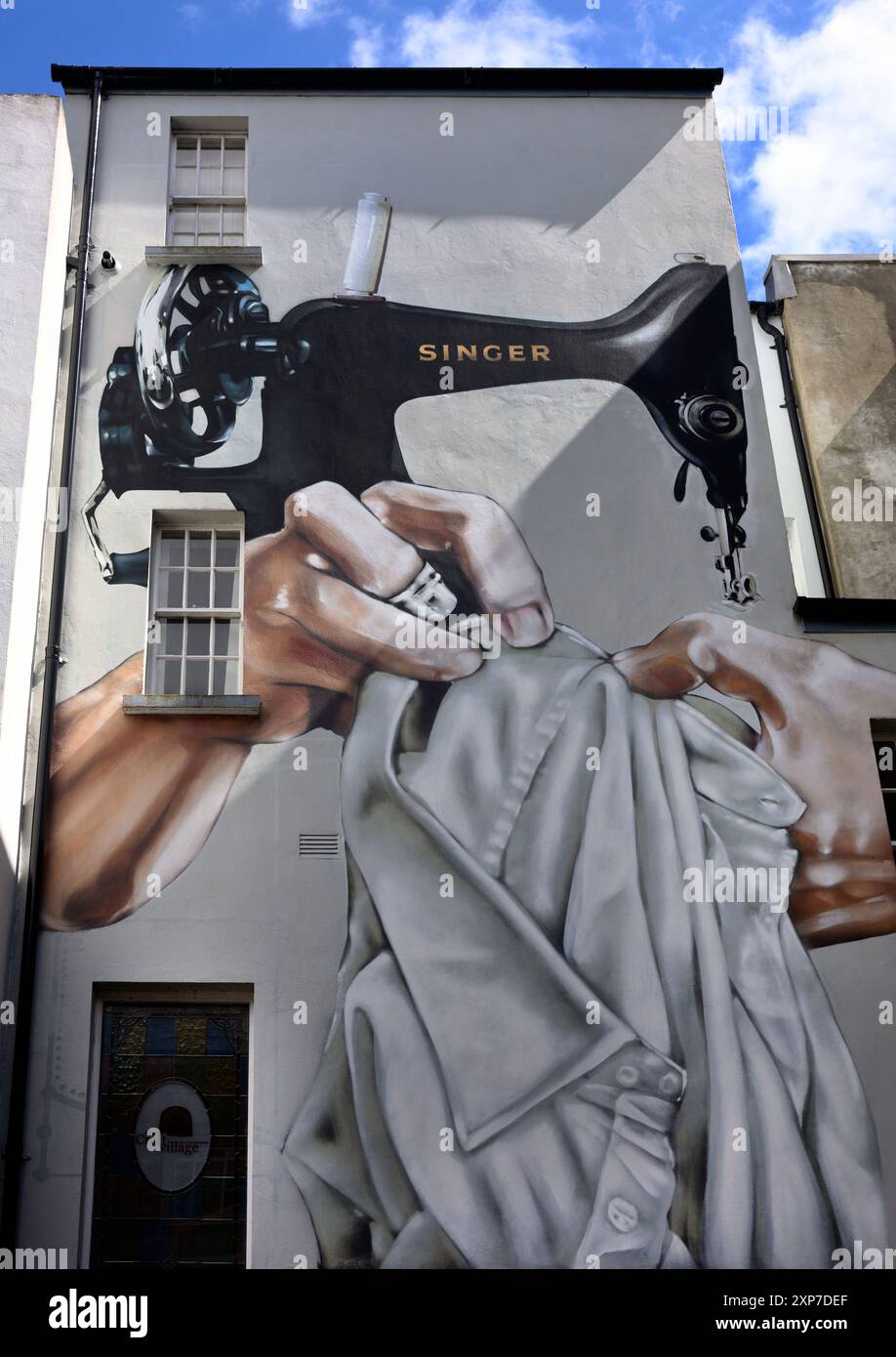 Craft village Derry Northern Ireland Stock Photo - Alamy