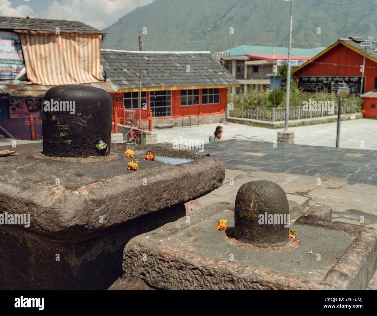 July25th2024, Himachal Pradesh, India. Shiva Lingam at Chaurasi Temple ...