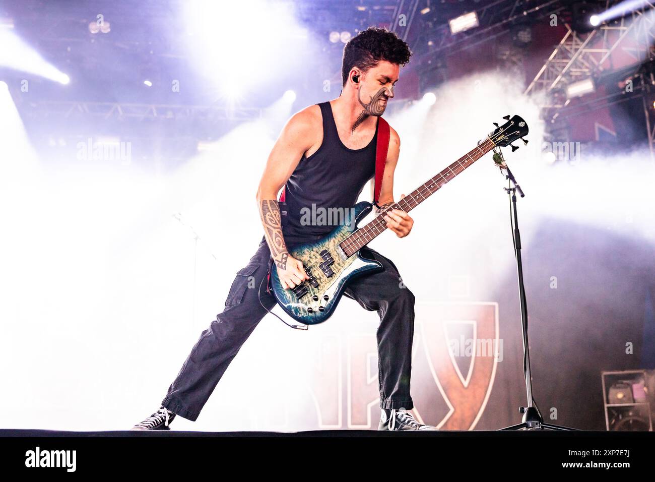 Oslo, Norway. 26th, June 2024. Alien Weaponry, the heavy metal rock ...