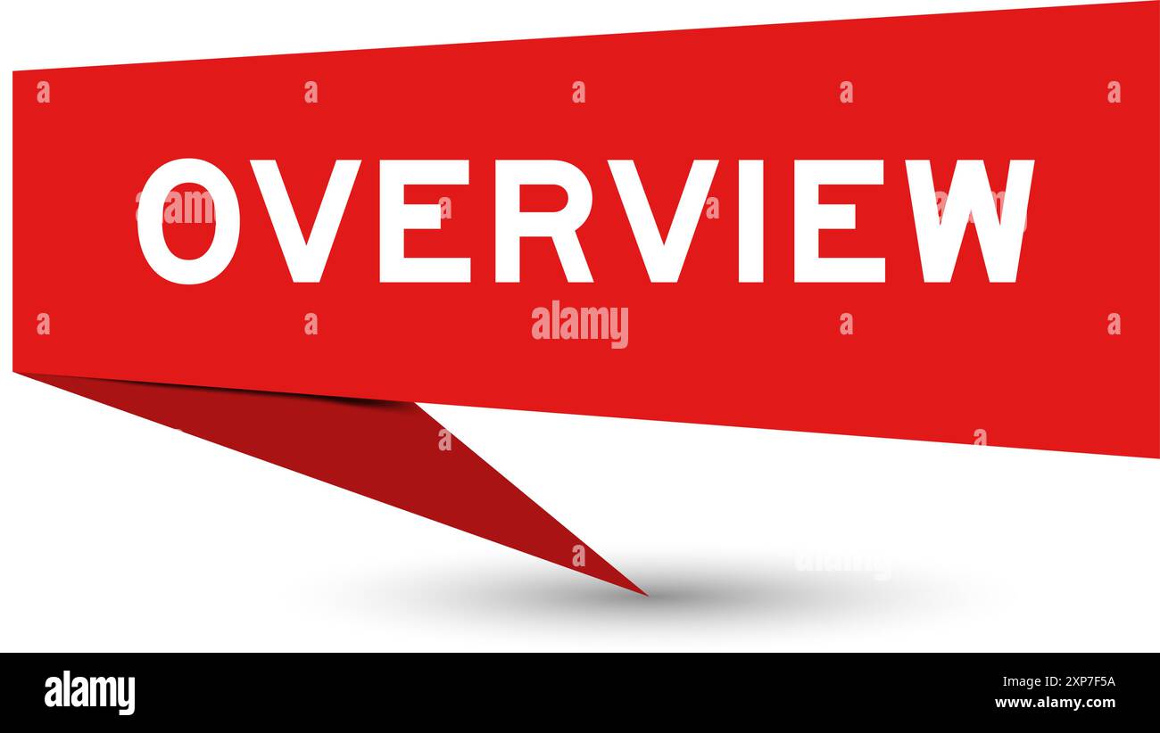 Overview speech Stock Vector Images - Alamy