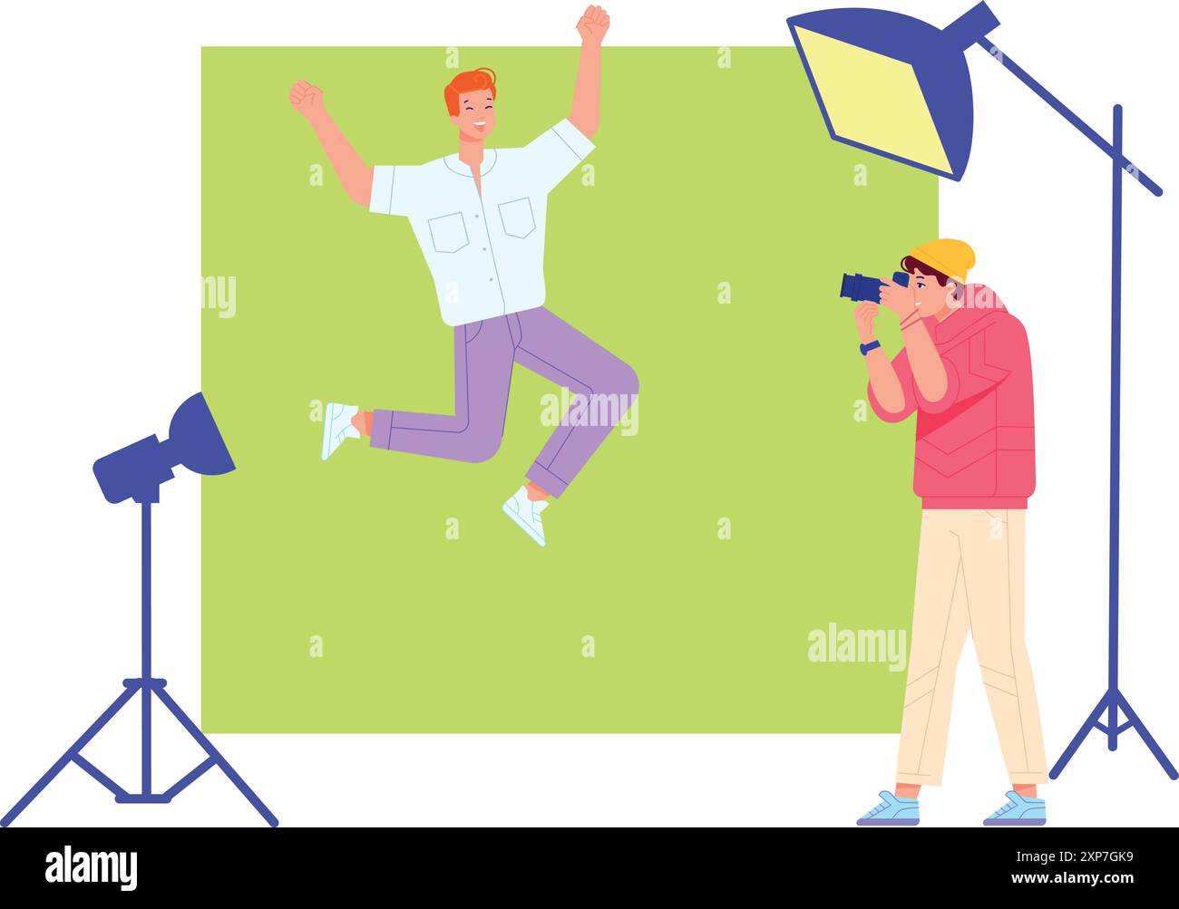 Beautiful photoshoot Stock Vector Images - Alamy