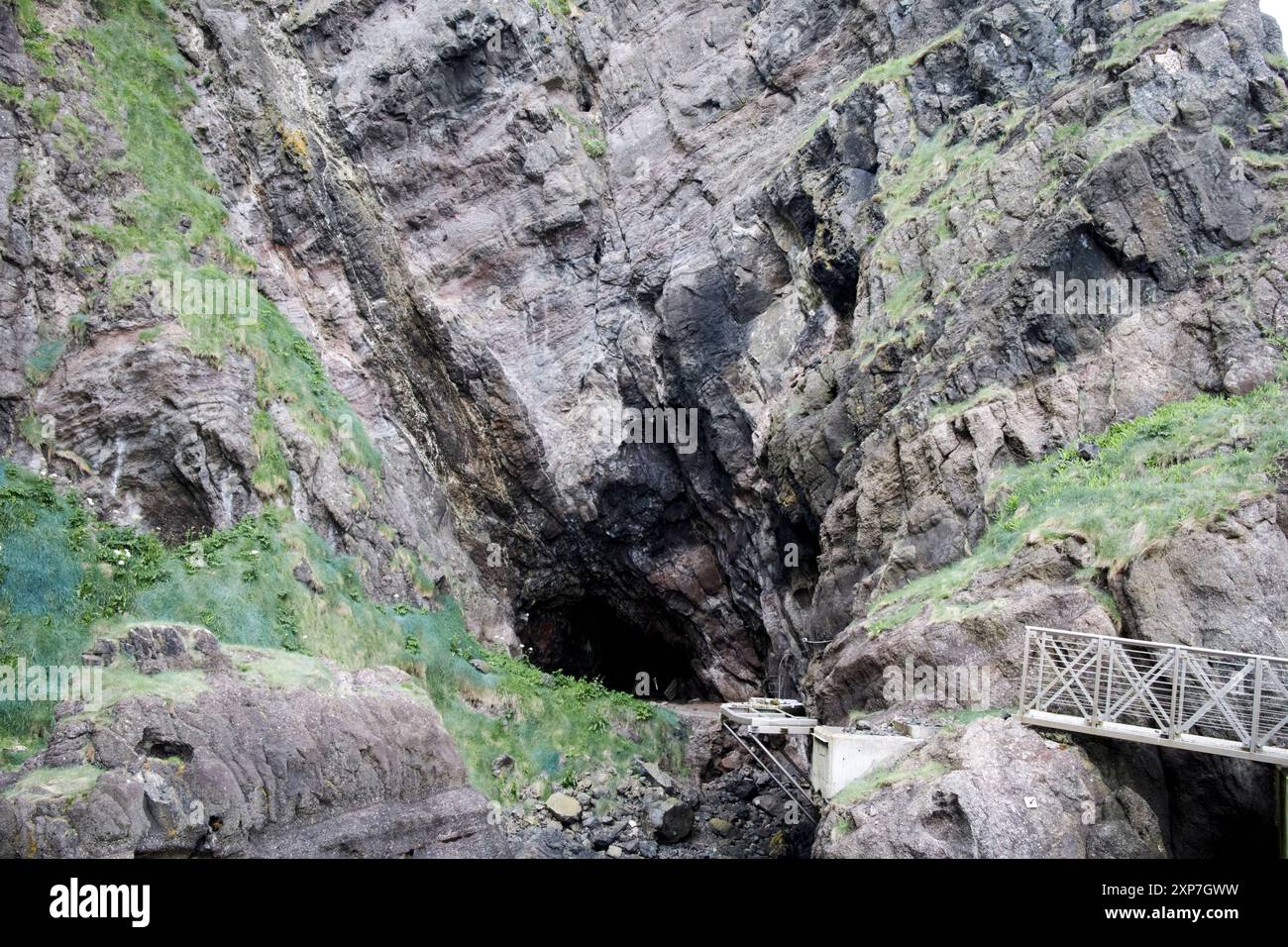 sandy cave was originally accessible from the original path but closed ...