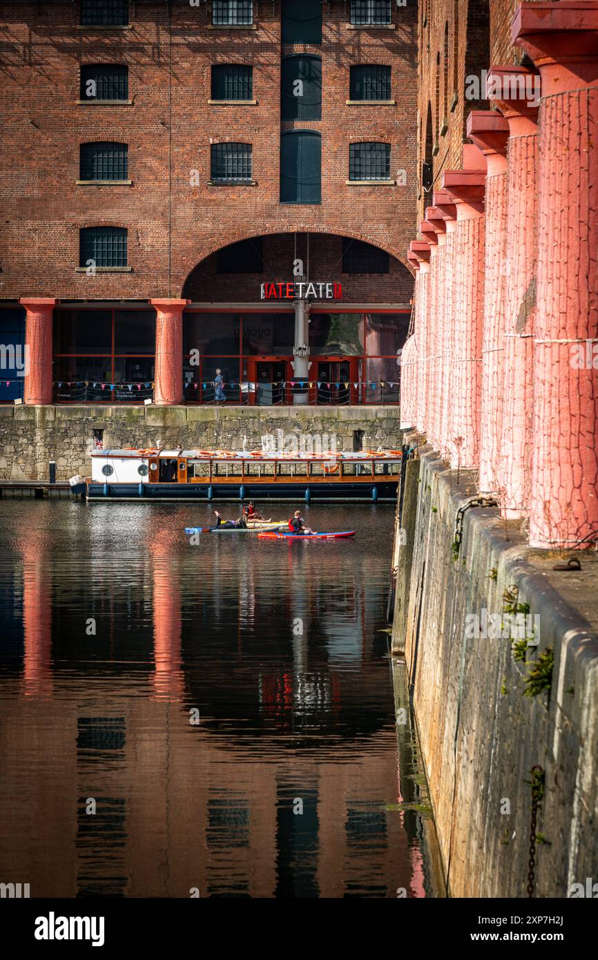 The albert docks in Liverpool Stock Photo - Alamy