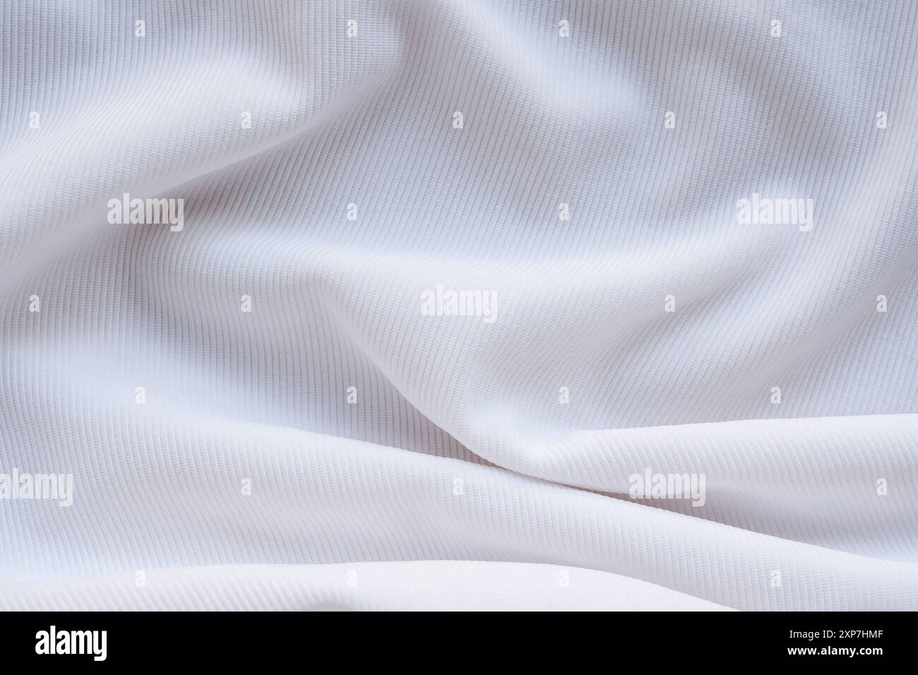 White fabric clothing texture background Stock Photo - Alamy