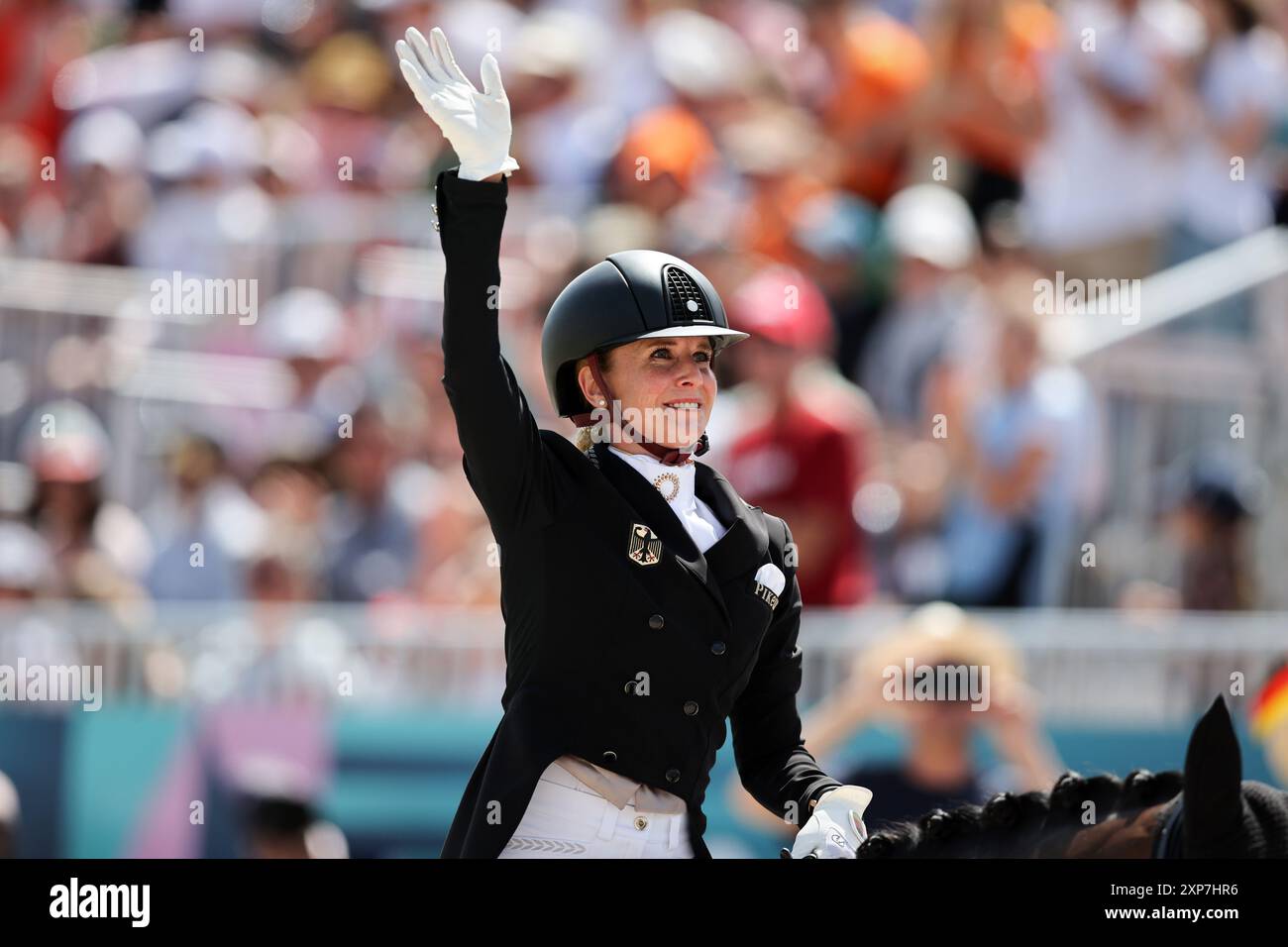 VERSAILLES, FRANCE - AUGUST 04: Jessica von Bredow-Werndl with TSF ...