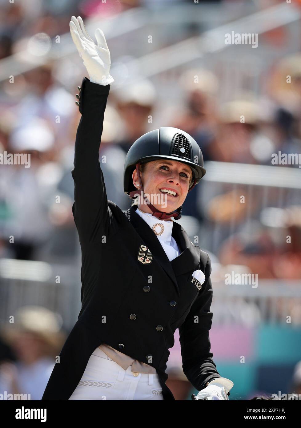 VERSAILLES, FRANCE - AUGUST 04: Jessica von Bredow-Werndl with TSF ...