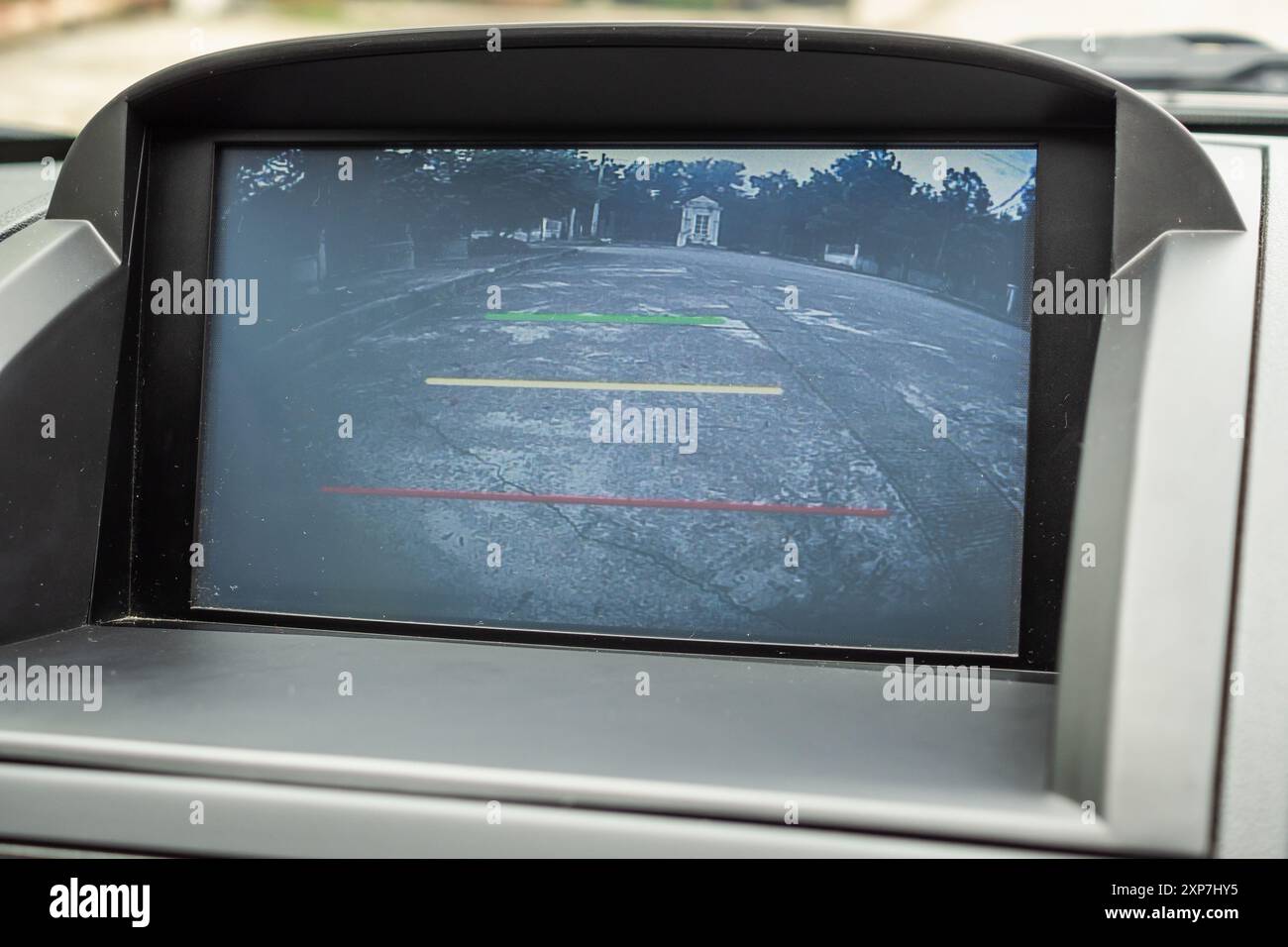 Car reversing camera view hi-res stock photography and images - Alamy
