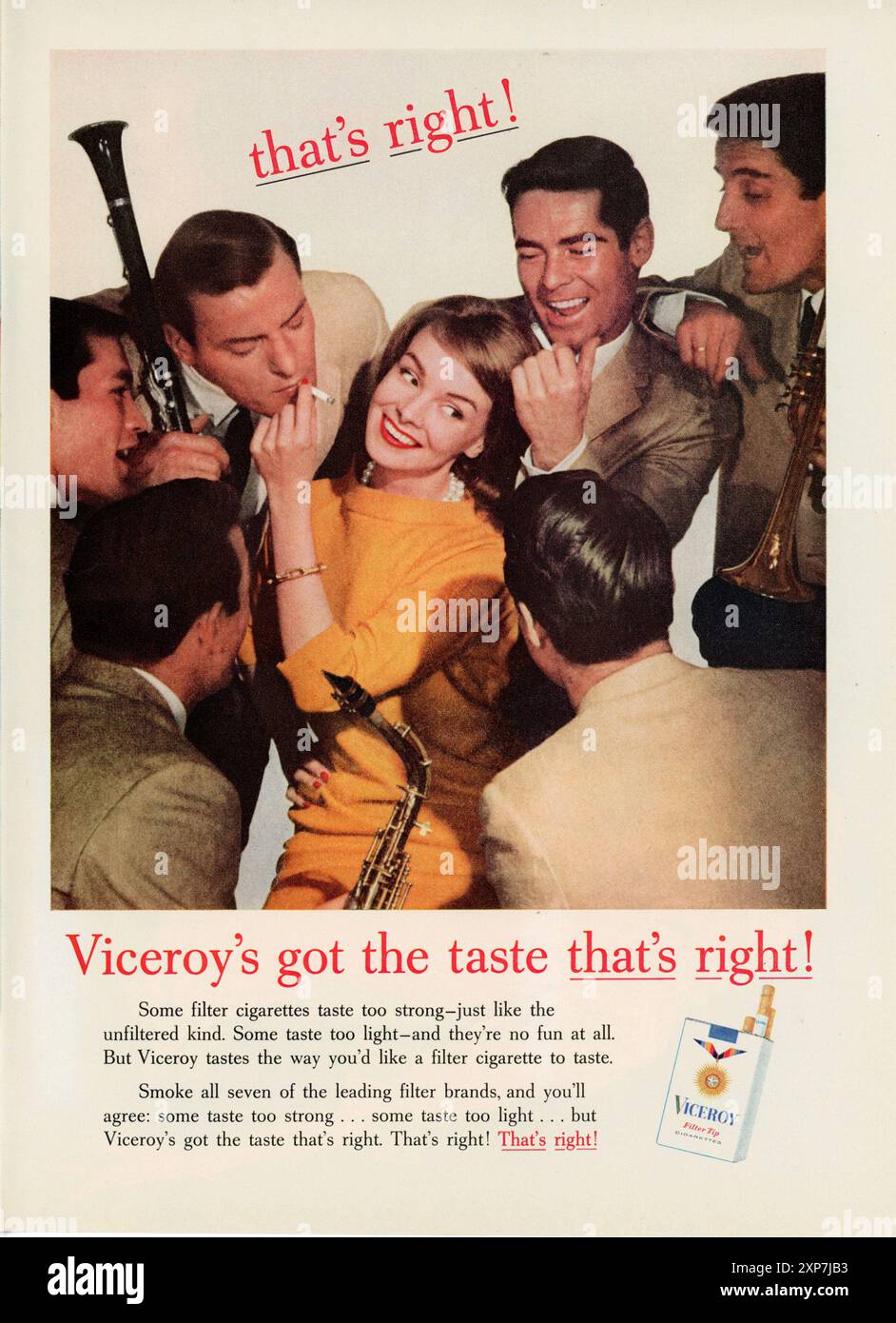 Vintage "Playboy" magazine October 1962 issue advert, USA Stock Photo ...