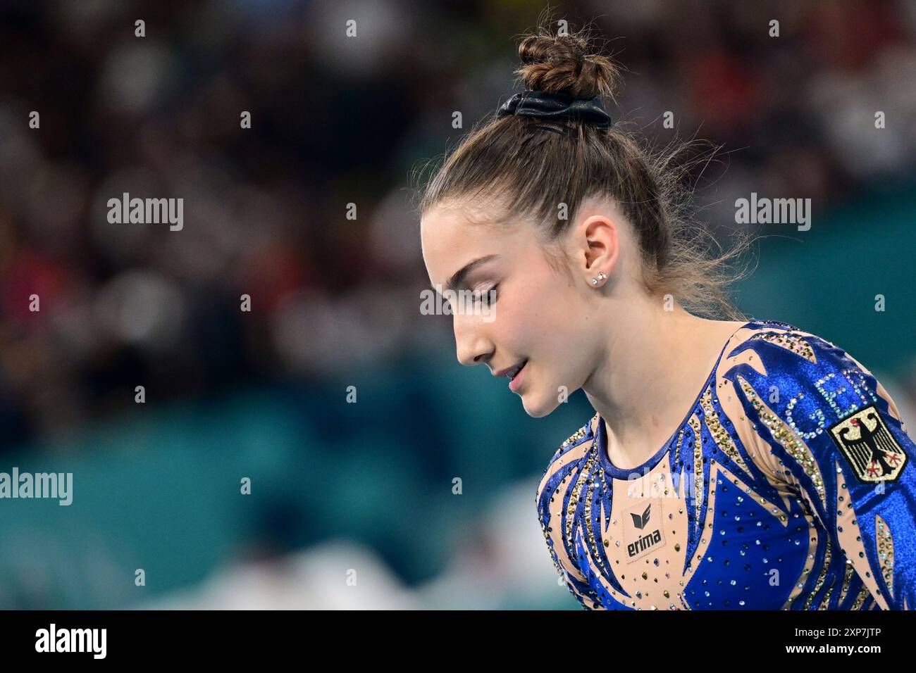 Paris, France. 04th Aug, 2024. Olympia, Paris 2024, gymnastics, uneven ...