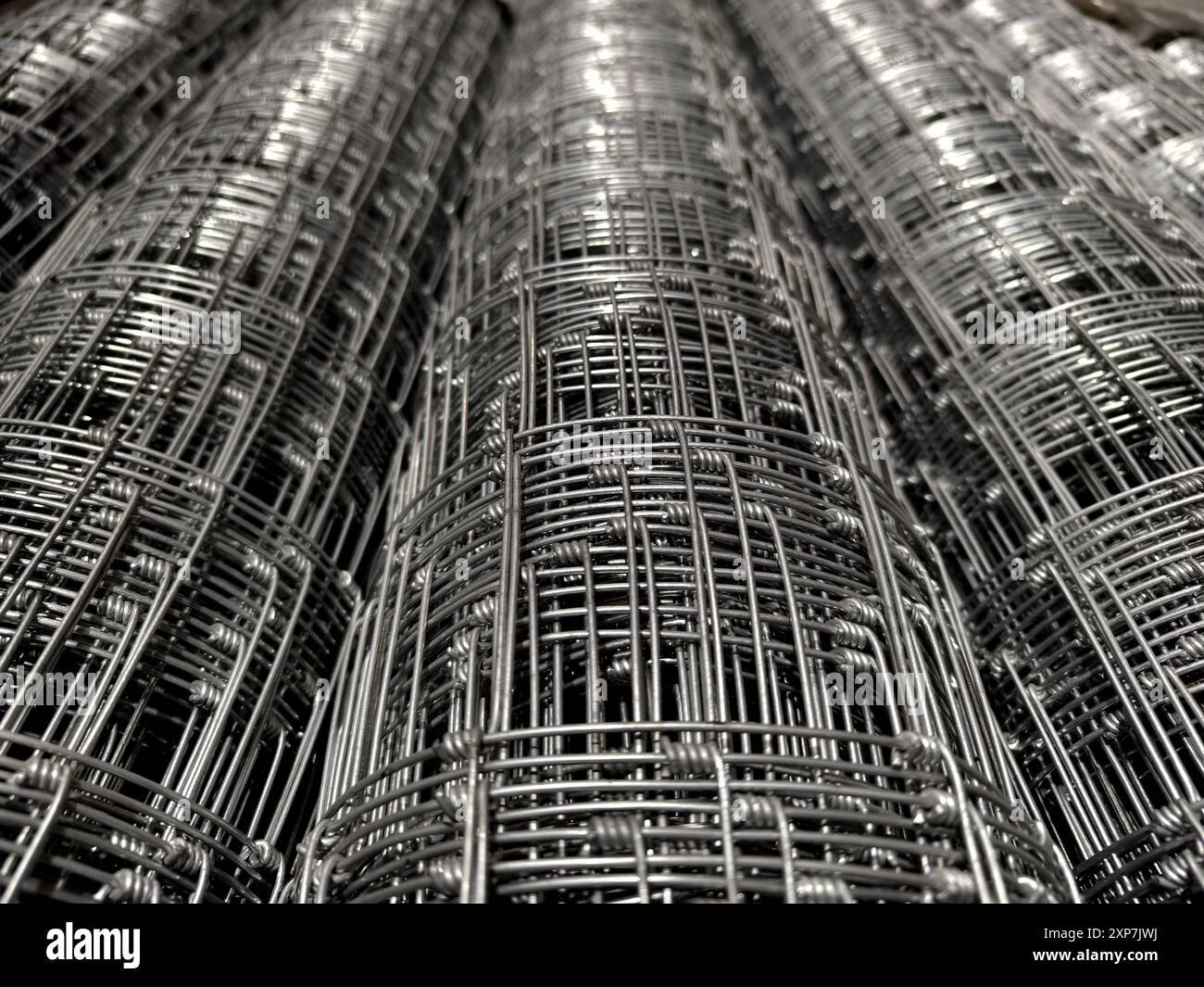 Steel chain link fence wire mesh texture and pattern Stock Photo - Alamy
