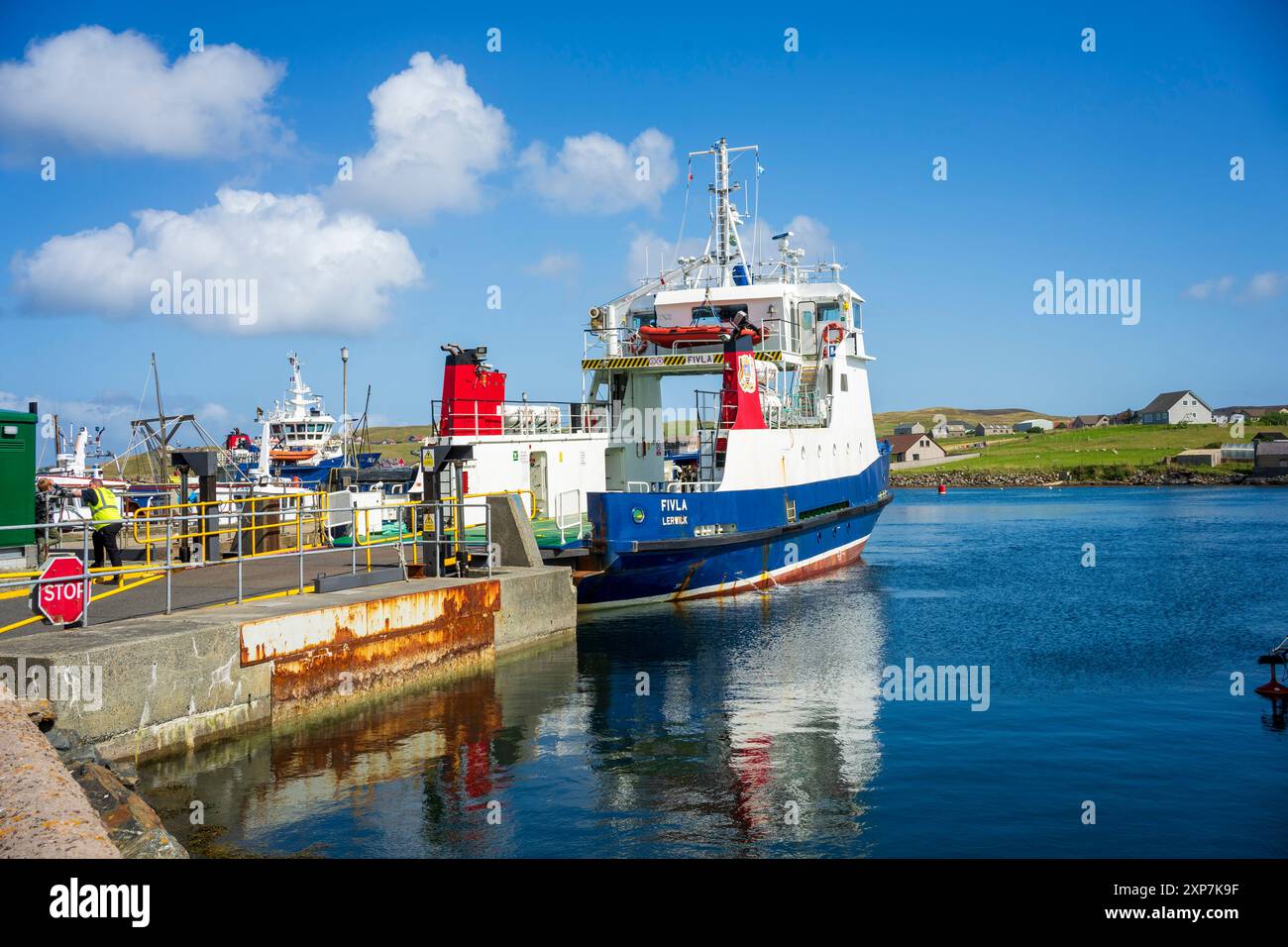 Whalsay is the sixth largest of the Shetland Islands in the north of ...