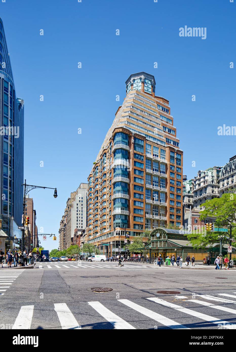 201 West 72nd Street, at Broadway, is a striking residential ...