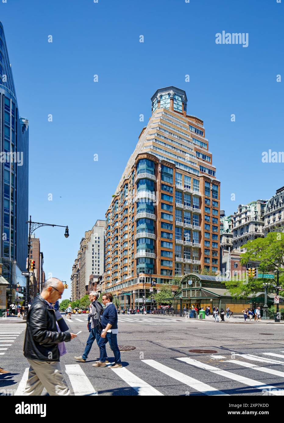 201 West 72nd Street, at Broadway, is a striking residential ...