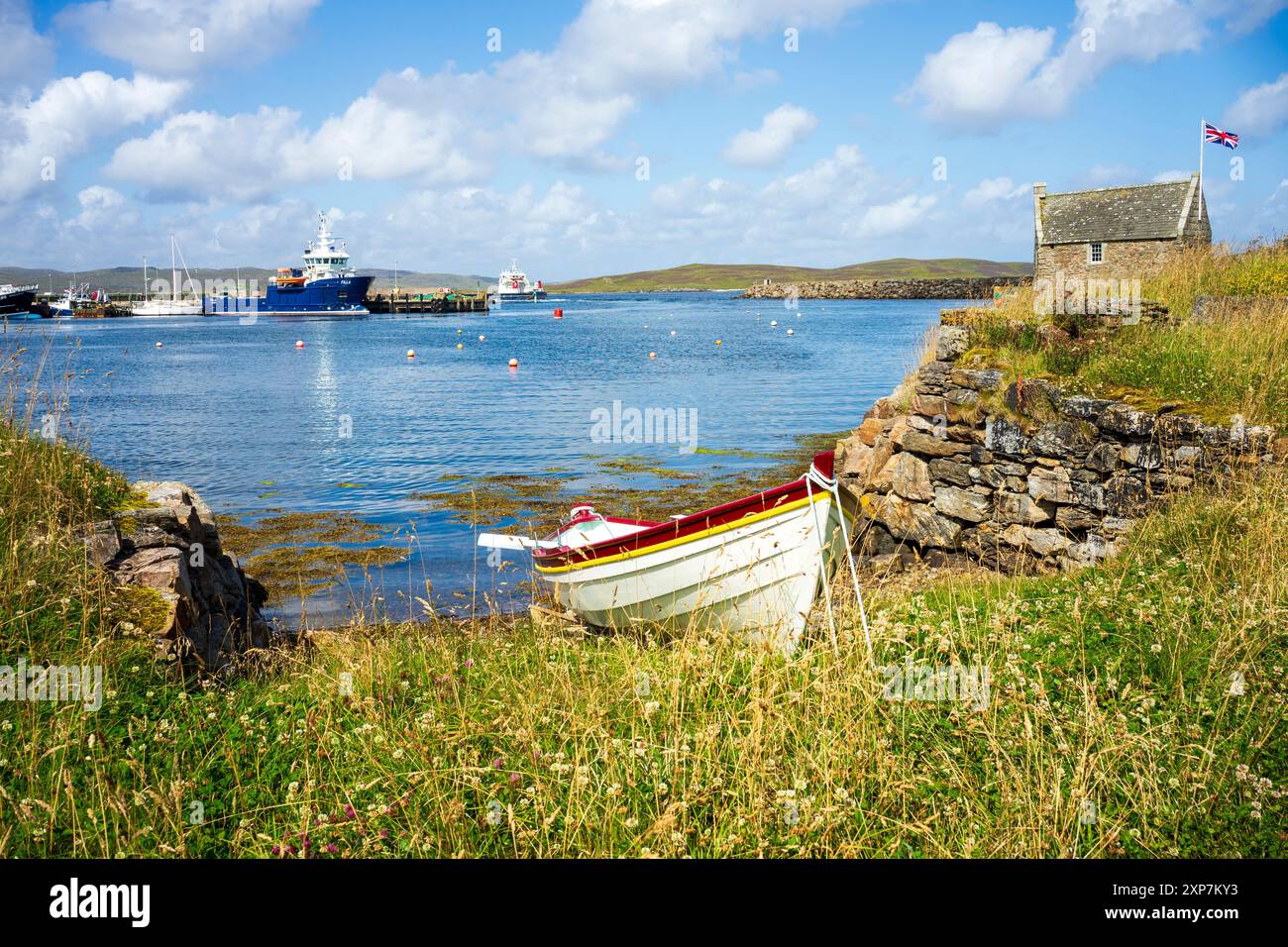 Whalsay is the sixth largest of the Shetland Islands in the north of ...