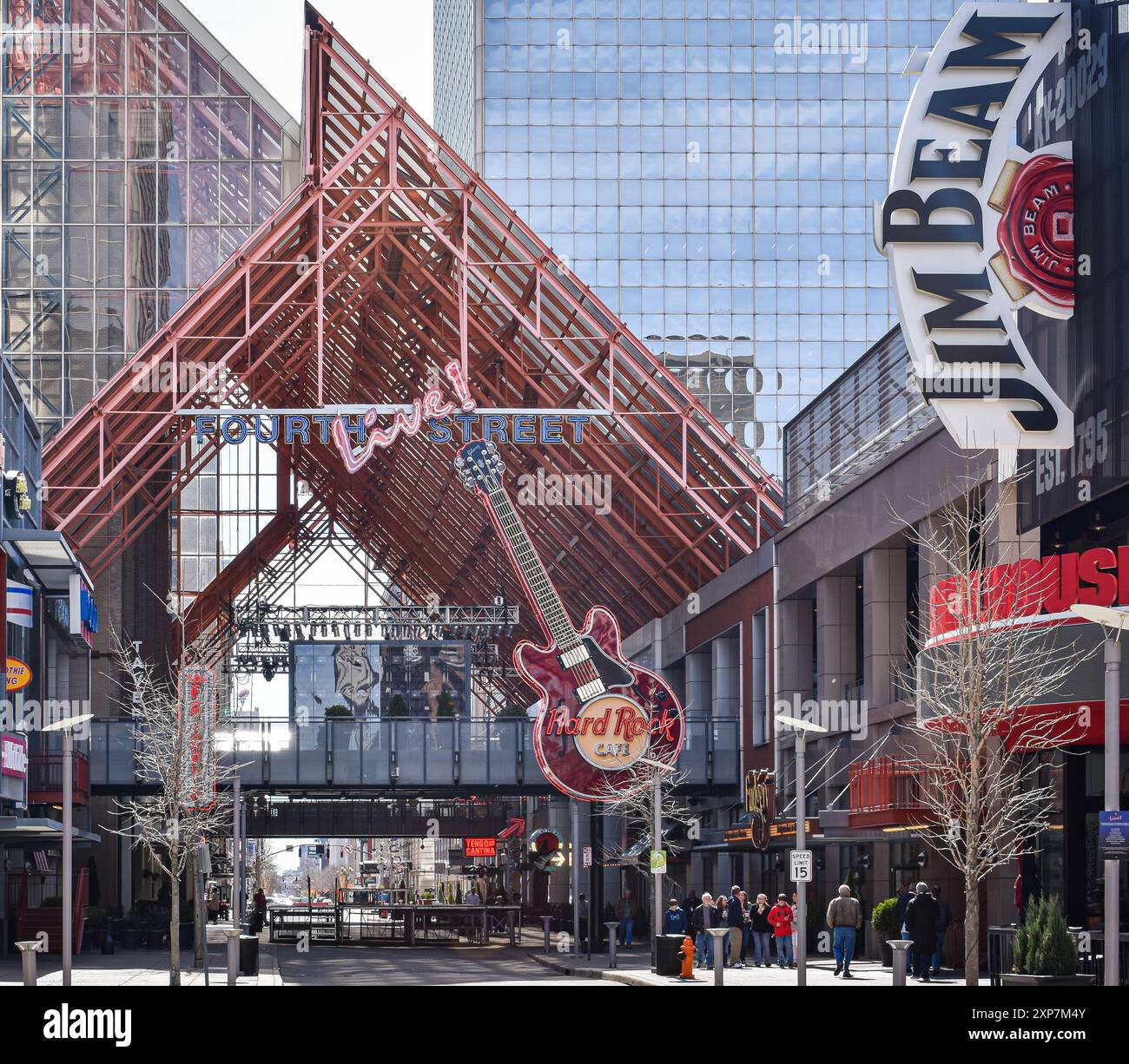 Downtown louisville sign kentucky hi-res stock photography and images ...