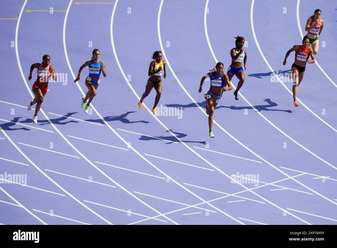 Paris, France. 04th Aug, 2024. Athletics France's Gemina Joseph ...