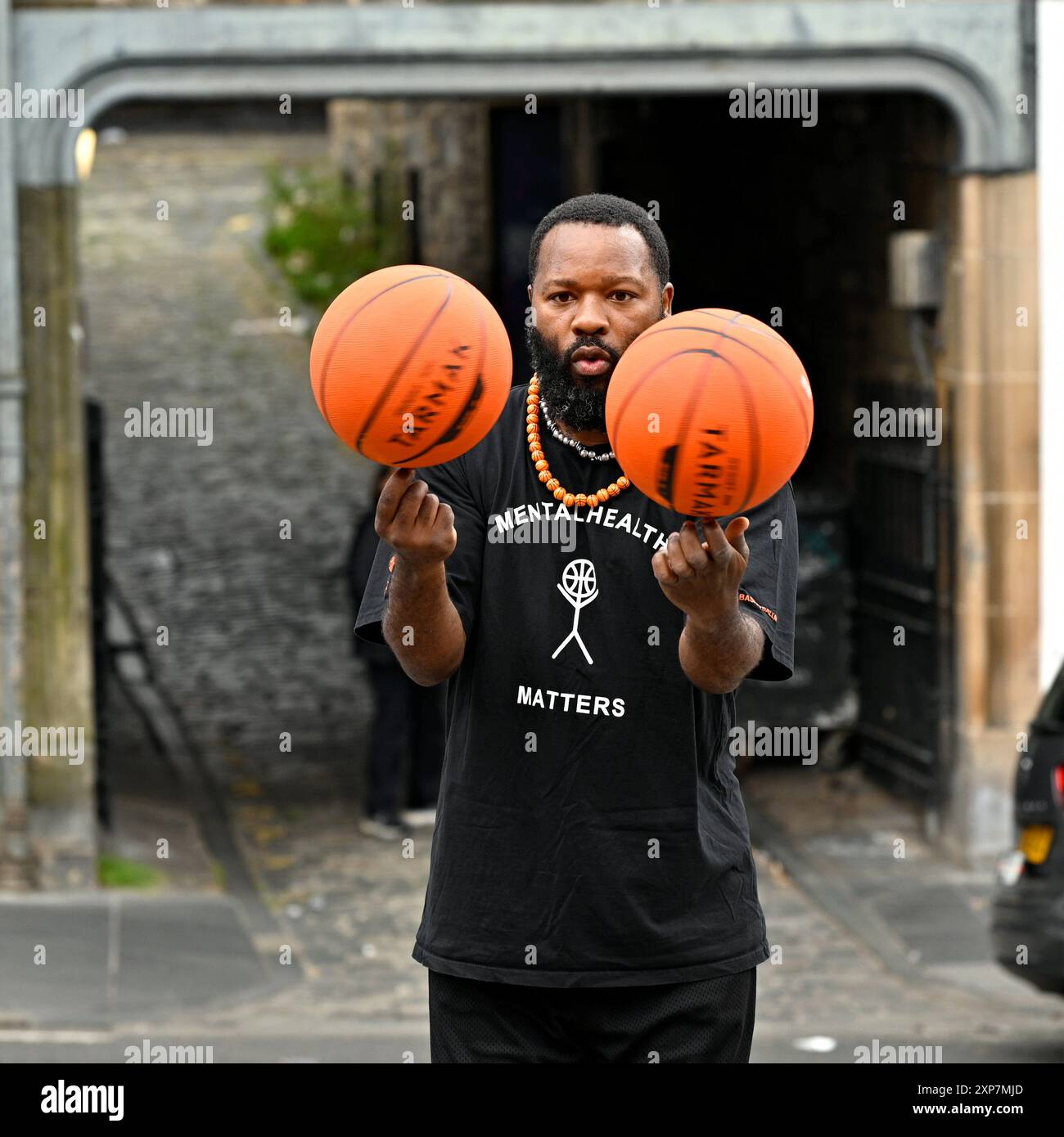 Edinburgh, Scotland, UK. 4th Aug 2024. Edinburgh Fringe: Basketball ...