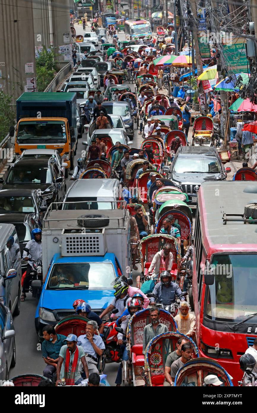 With the curfew being relaxed for seven hours, Dhaka continues to see ...