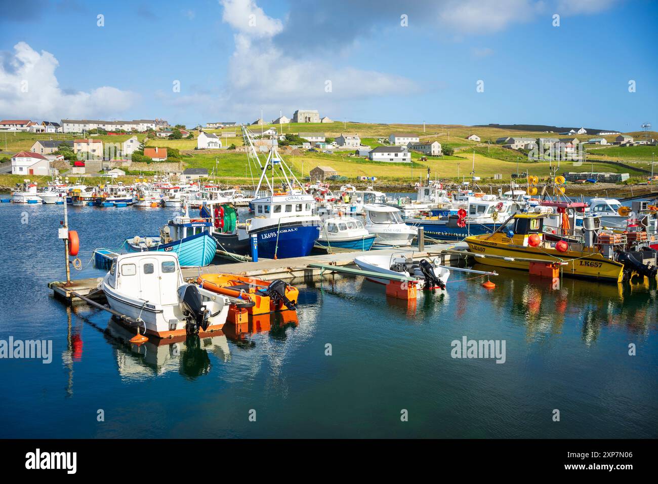 Whalsay is the sixth largest of the Shetland Islands in the north of ...