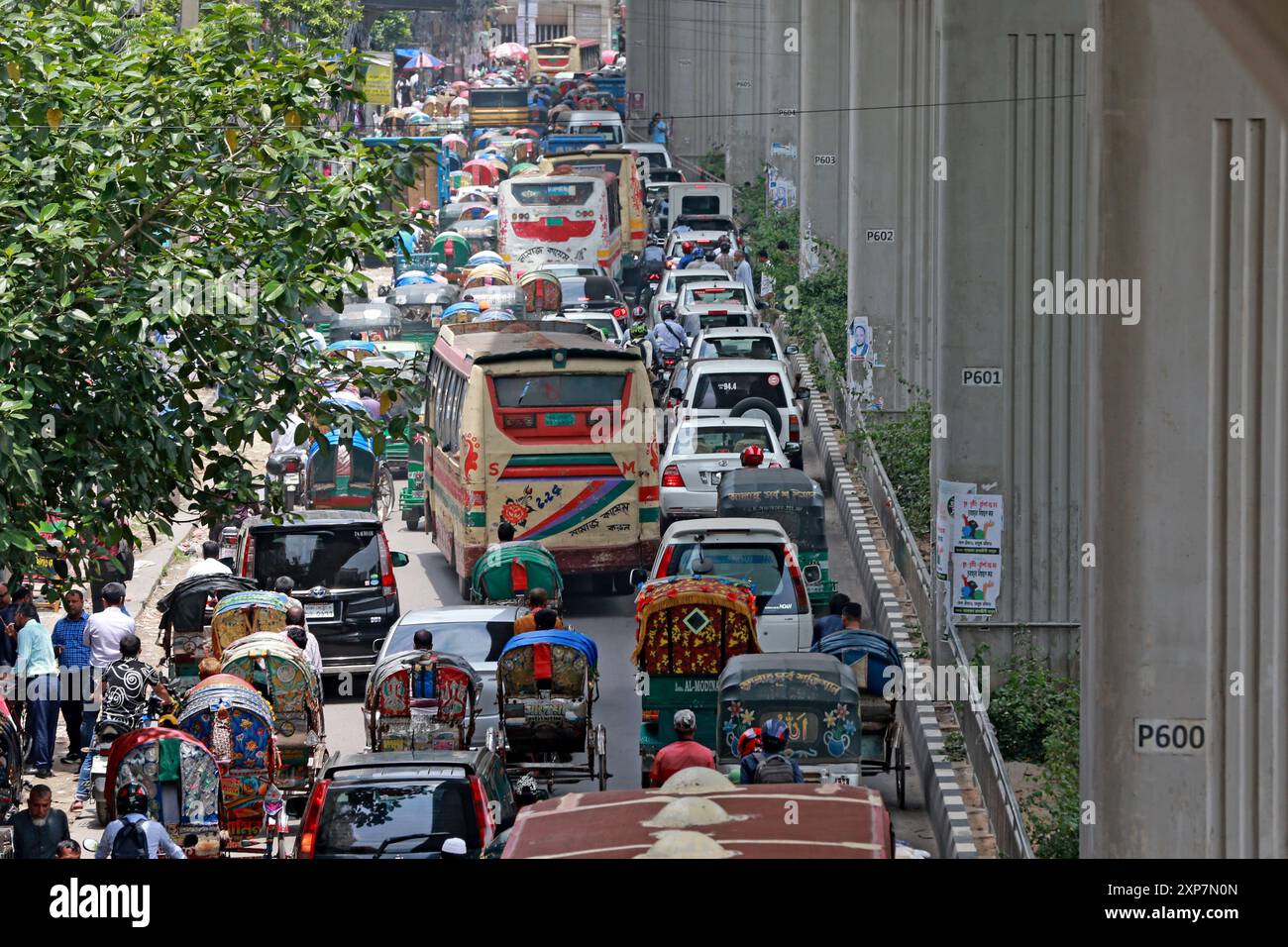 With the curfew being relaxed for seven hours, Dhaka continues to see ...