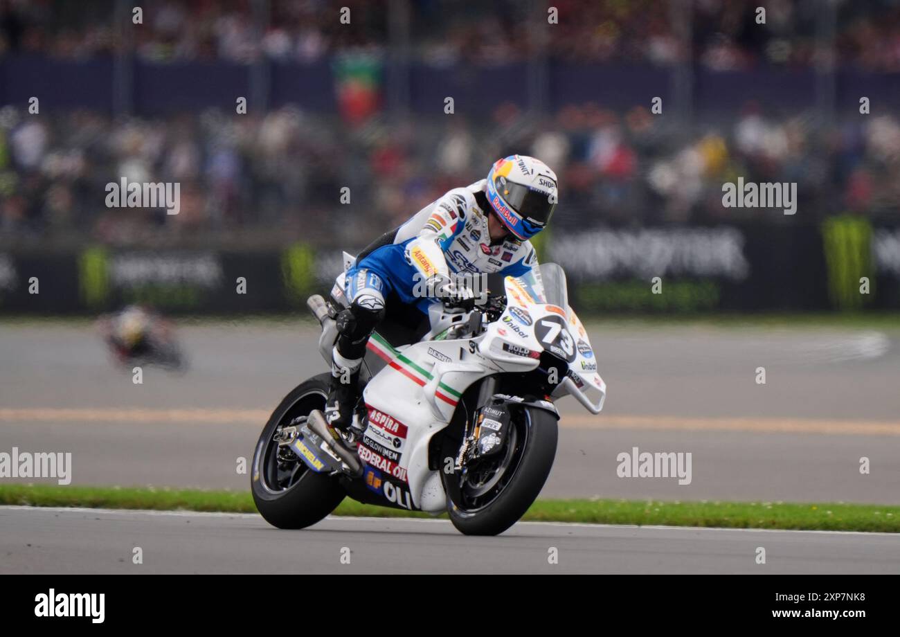 Gresini Racing MotoGP's Alex Marquez during the Monster Energy British ...