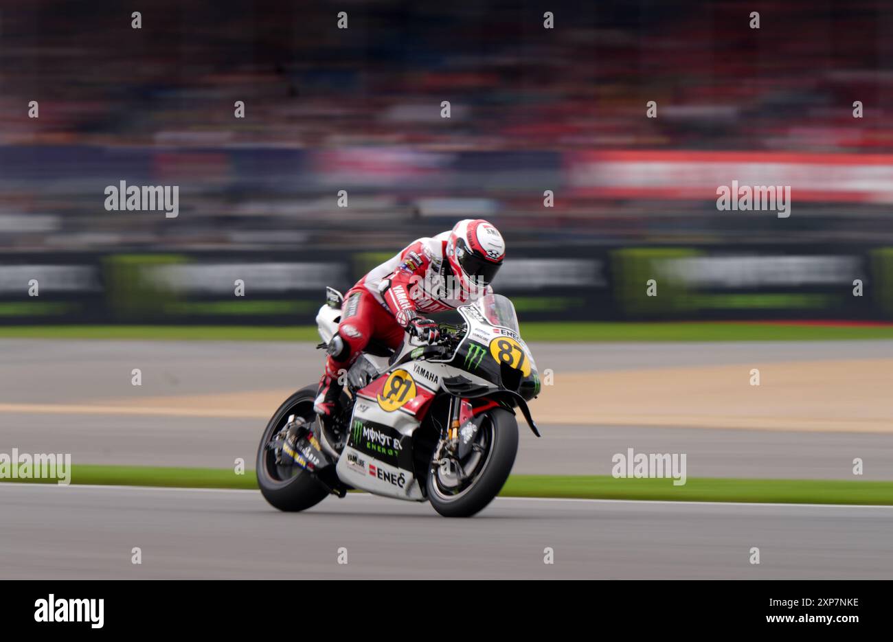 Monster Energy Yamaha MotoGP Team's Remy Gardner during the Monster ...