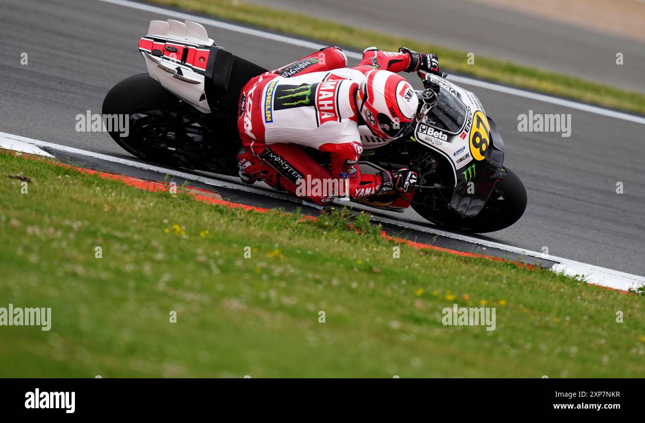 Monster Energy Yamaha MotoGP Team's Remy Gardner during the Monster ...