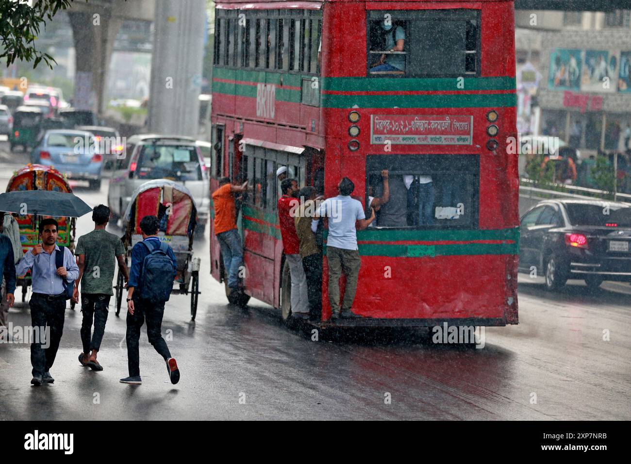 After office hours, people were trying to get into a packed public ...