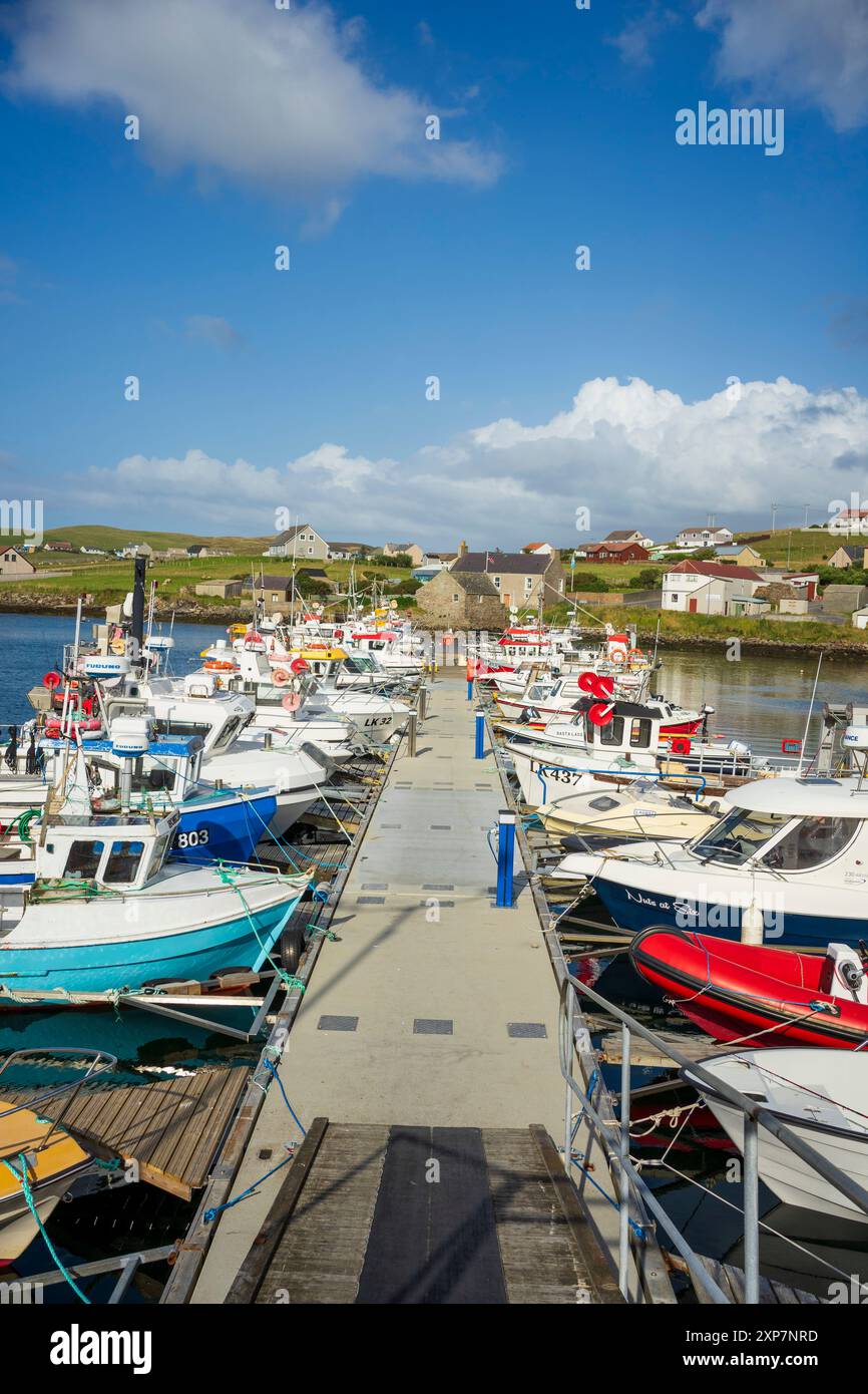 Whalsay is the sixth largest of the Shetland Islands in the north of ...