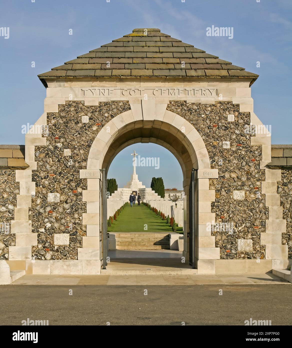 Commonwealth War Cemetery Belgium Stock Photo - Alamy