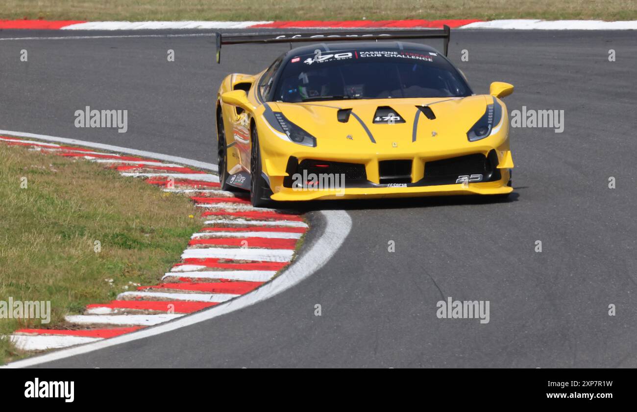 Driver Tim Snowden (number 70) during Track Day at Brands Hatch Circuit ...