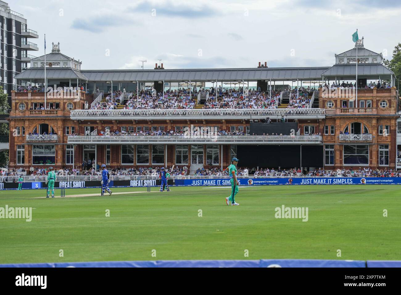A general view of the pavilion at Lords Cricket Ground during the The ...