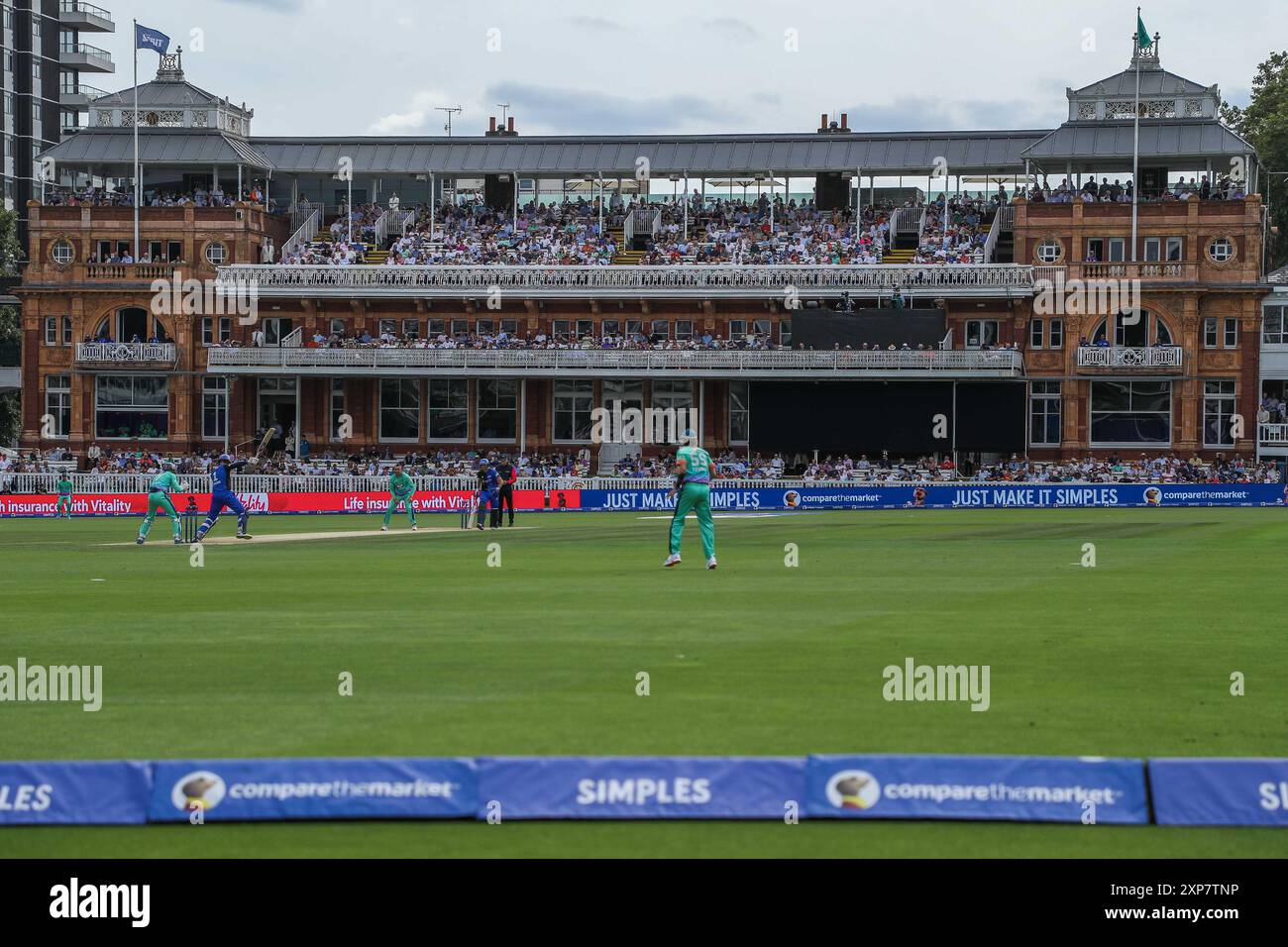 A general view of the pavilion at Lords Cricket Ground during the The ...