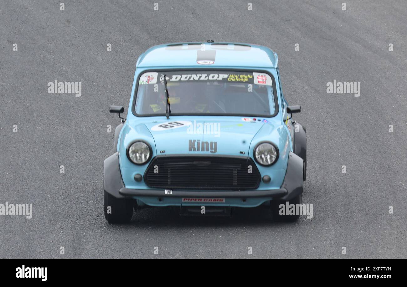 Driver Kane King (Light Blue ) on track during Track Day at Brands ...