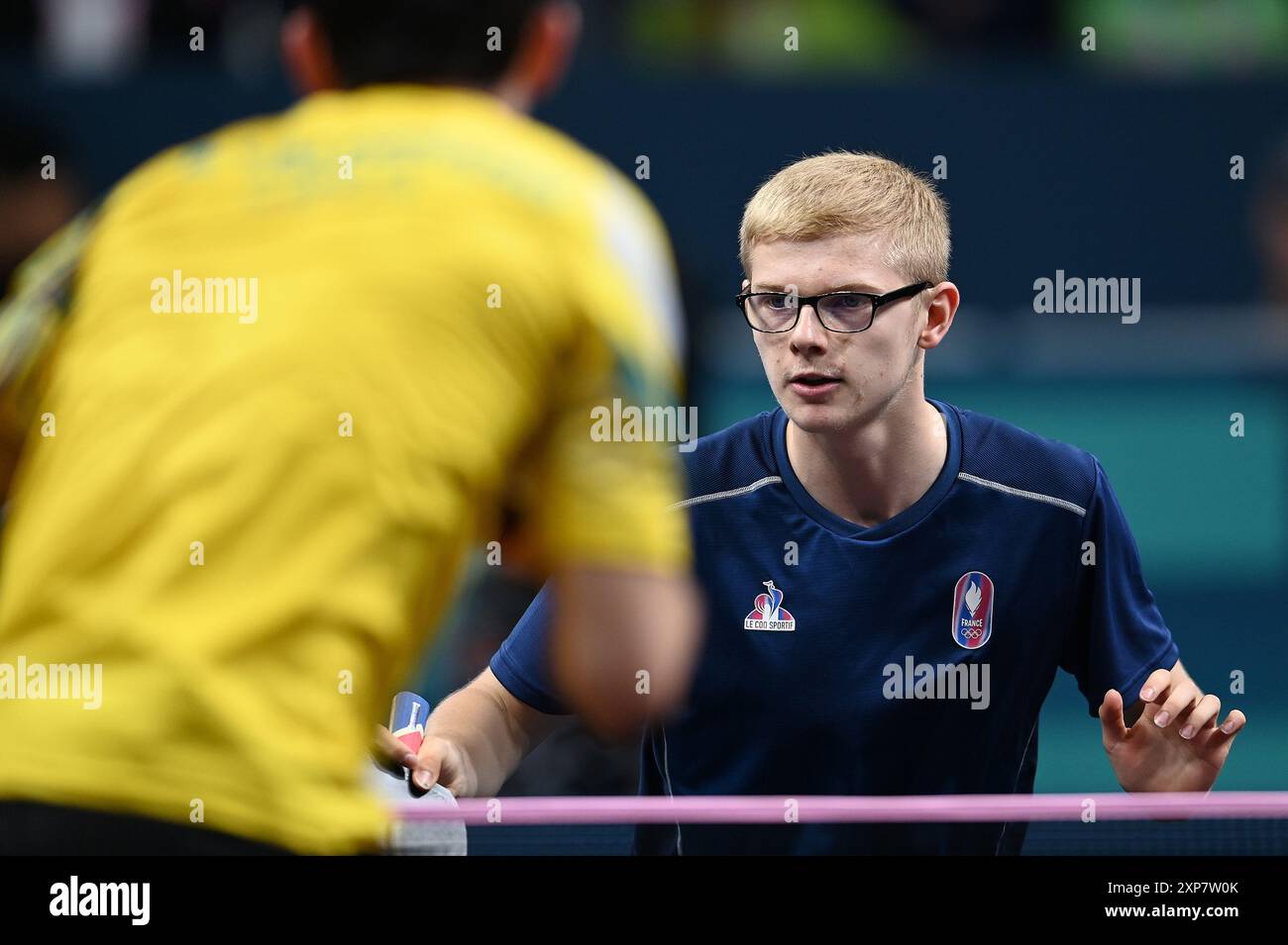 Paris, Fra. 04th Aug, 2023. Felix Lebrun of Team France competes during ...