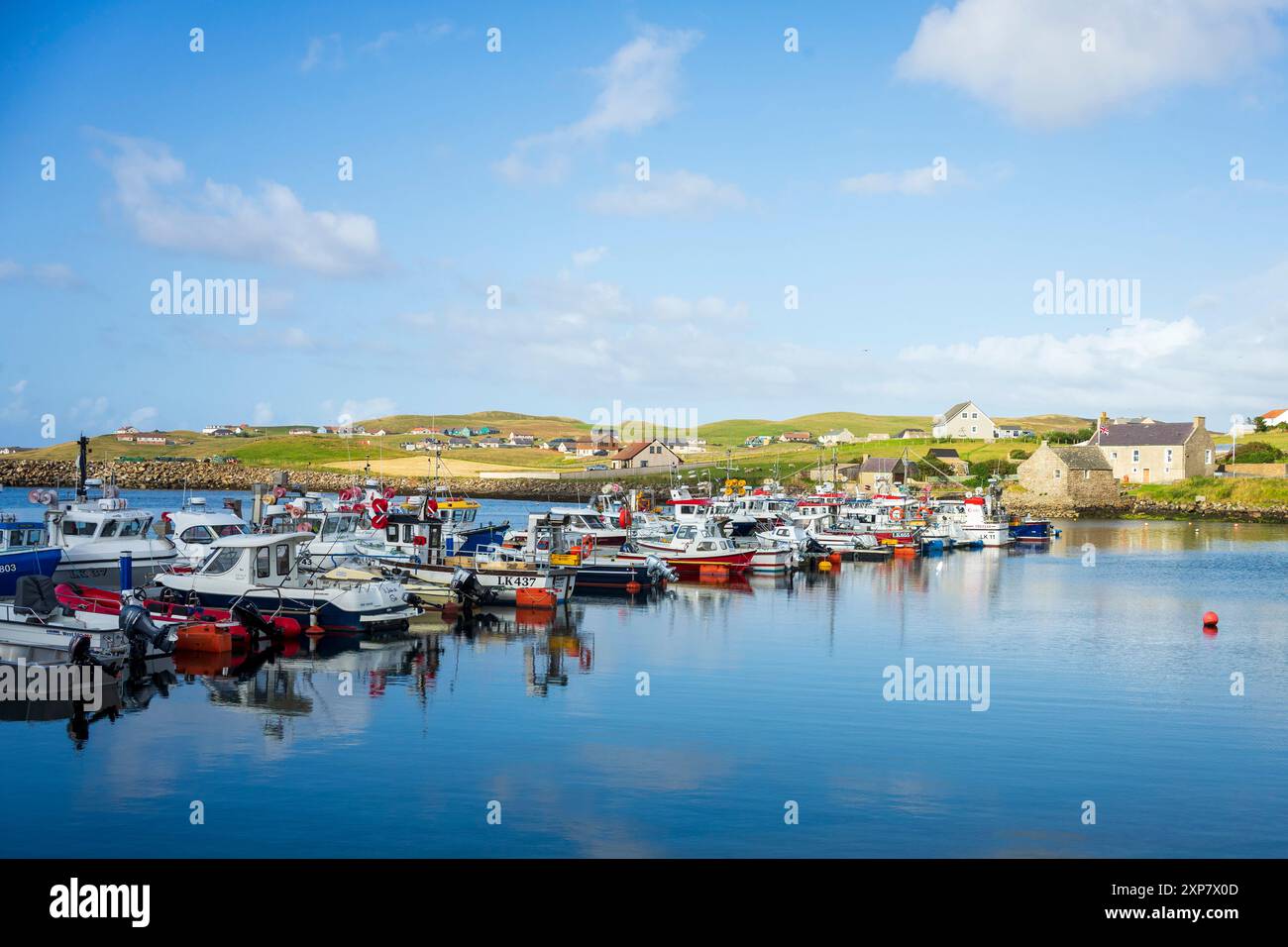 Whalsay is the sixth largest of the Shetland Islands in the north of ...
