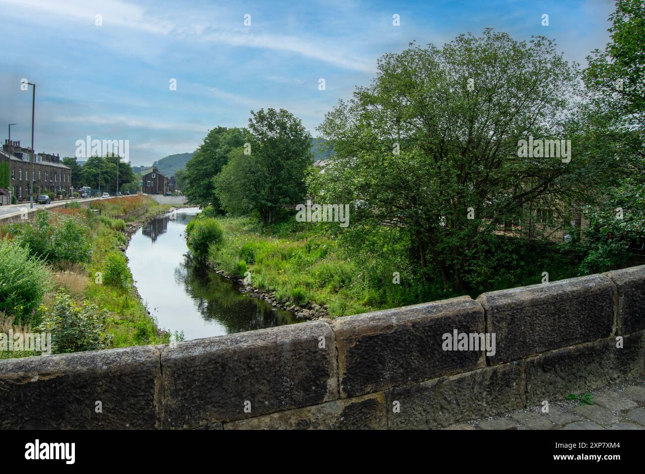 Hawksclough Bridge, Mytholmroyd Stock Photo - Alamy