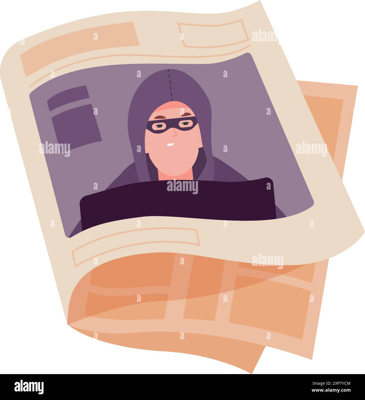 Chronicle newspaper Stock Vector Images - Alamy