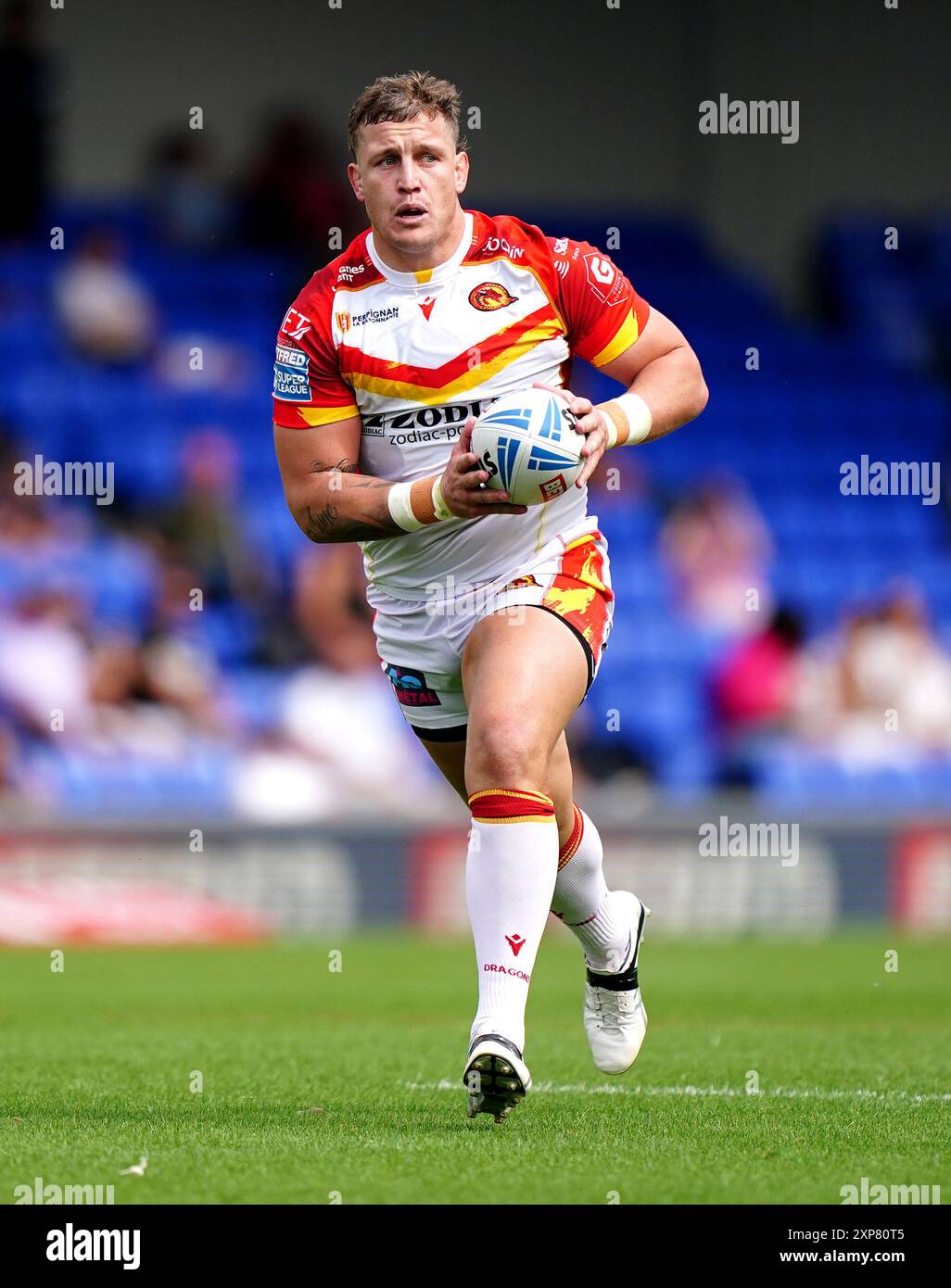 Catalans Dragons' Paul Seguier during the Betfred Super League match at ...