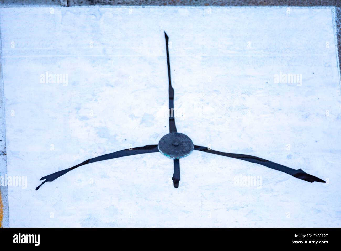 Zero point of the city of Brasília DF, plotted in 1957 by engineer ...