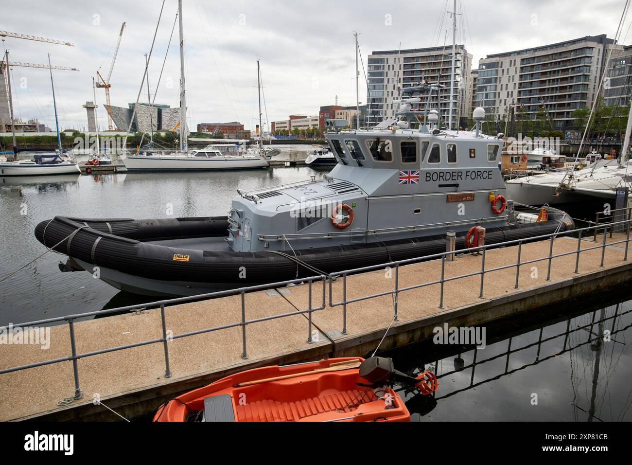 border force speedwell coastal patrol vessel patrol boat berthed in ...