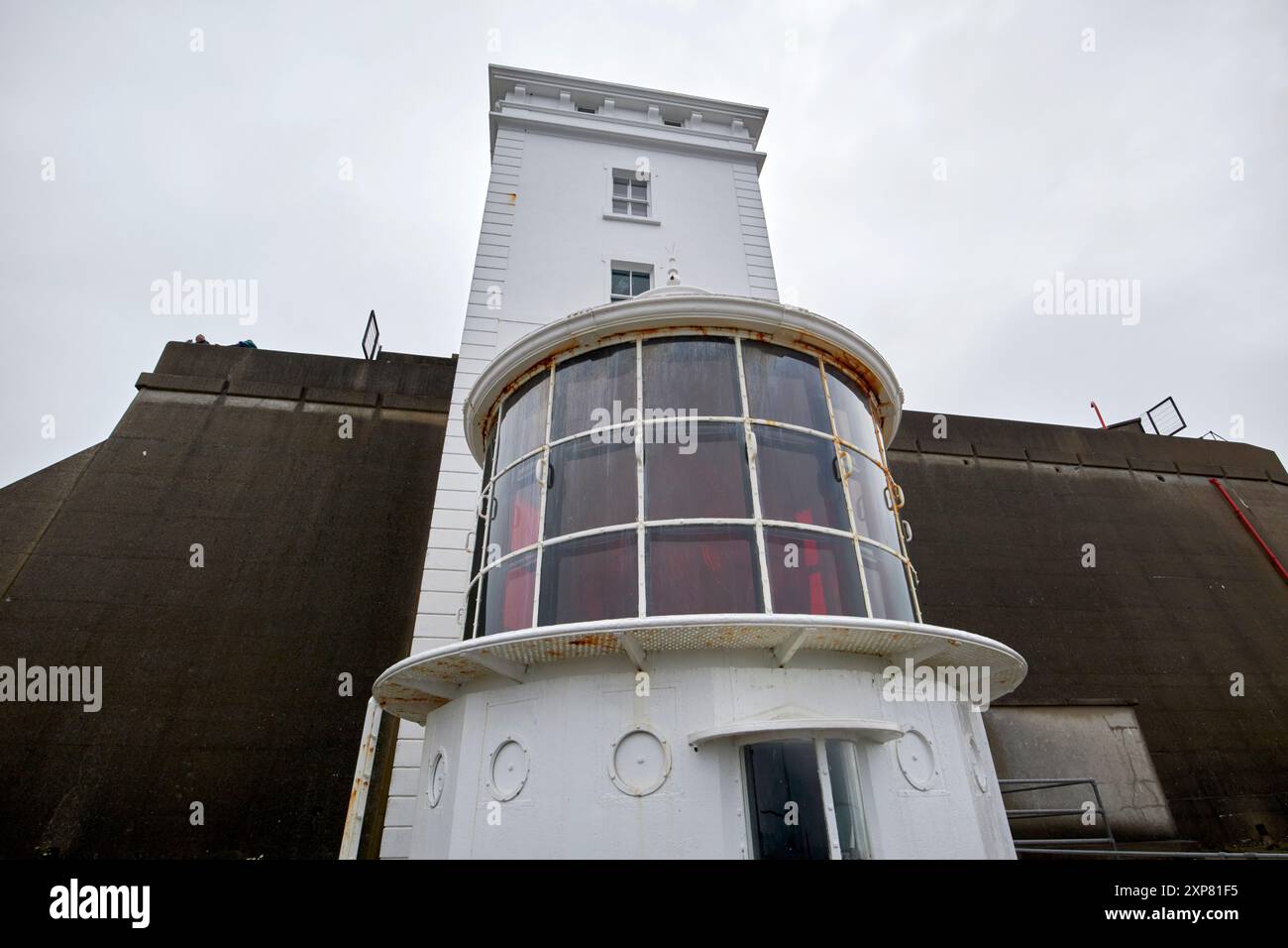 upside down rathlin west light lighthouse rathlin island, county antrim ...